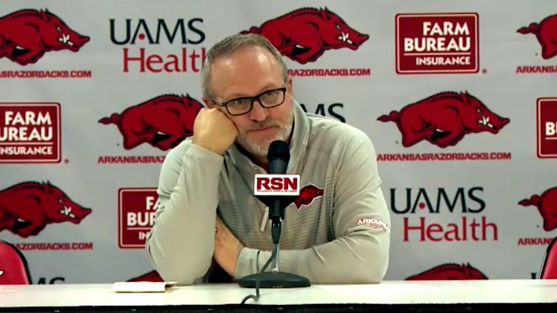 Mike Neighbors talks about 69-45 loss to LSU – KNWA FOX24