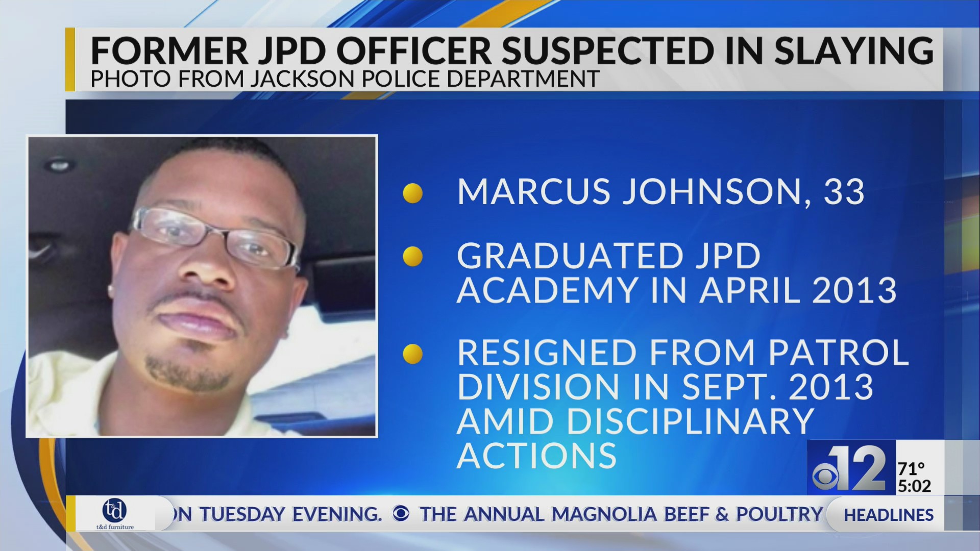 Former Jackson police officer wanted for fatal shooting at apartment ...