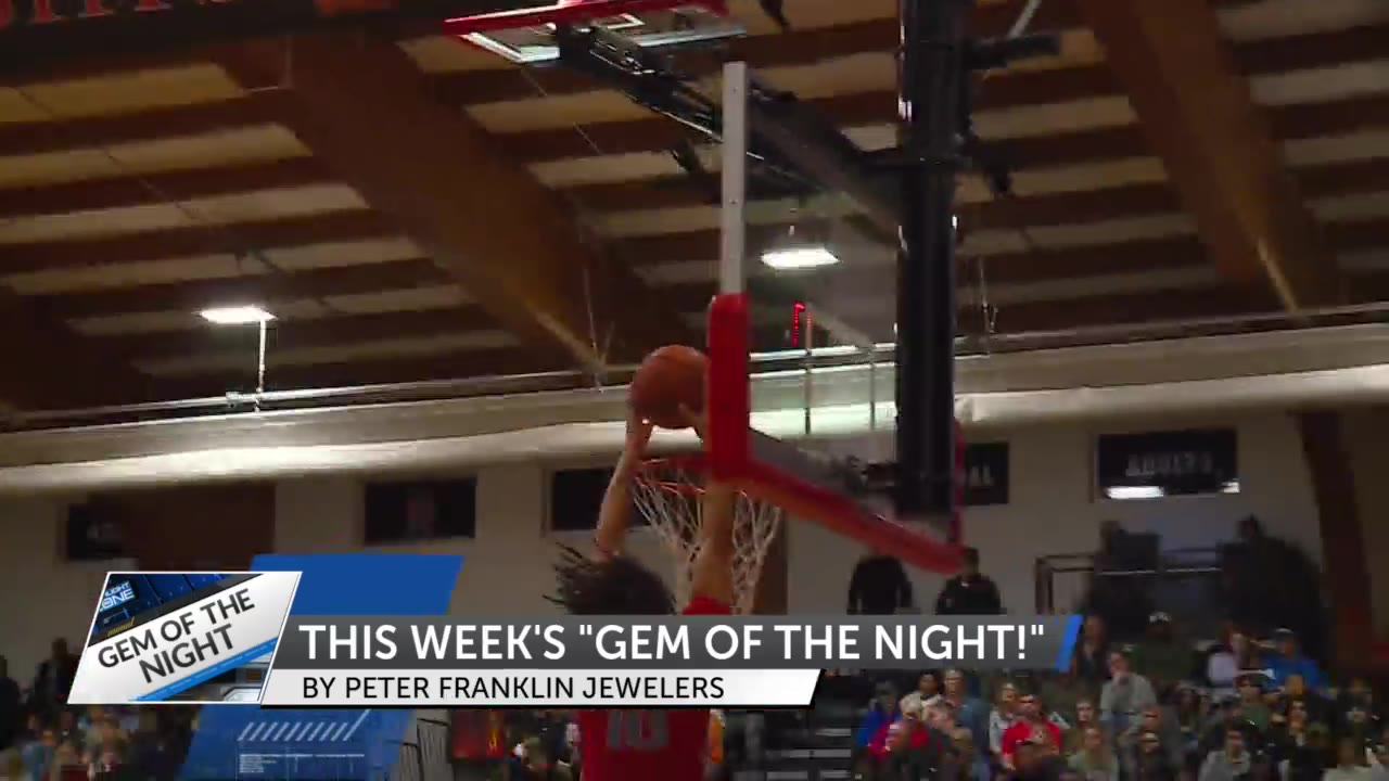 Wayne’s Dillard dunks home “Gem of the Night” honors – WANE 15