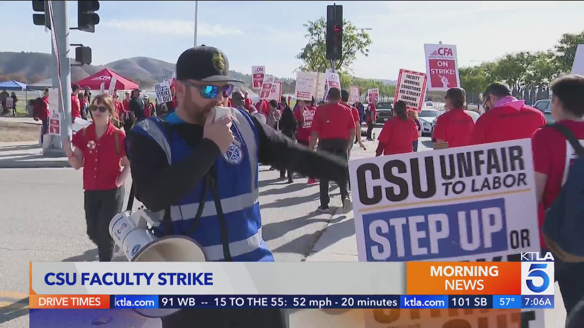 CSU faculty begin weeklong systemwide strike – KTLA
