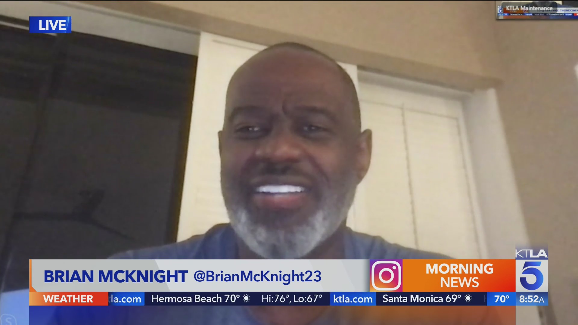 Brian McKnight and his wife are inseparable – KTLA