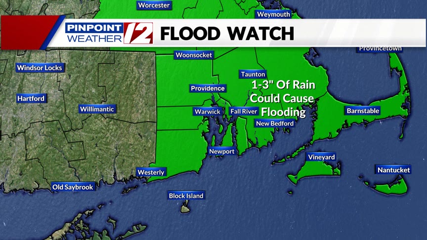 Weather Alert: Flood Watch In Effect, Rain, Strong Storms Possible ...