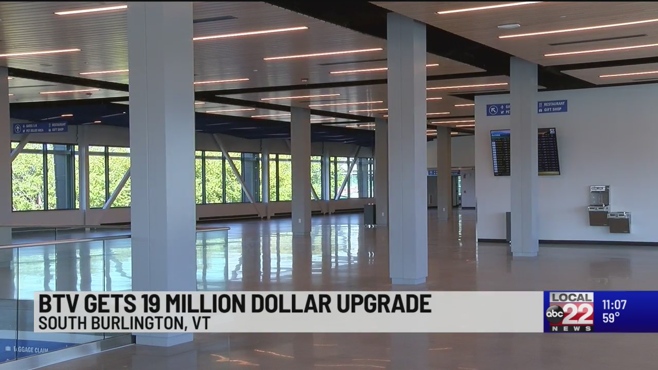 Burlington International Airport celebrates grand opening of new ...