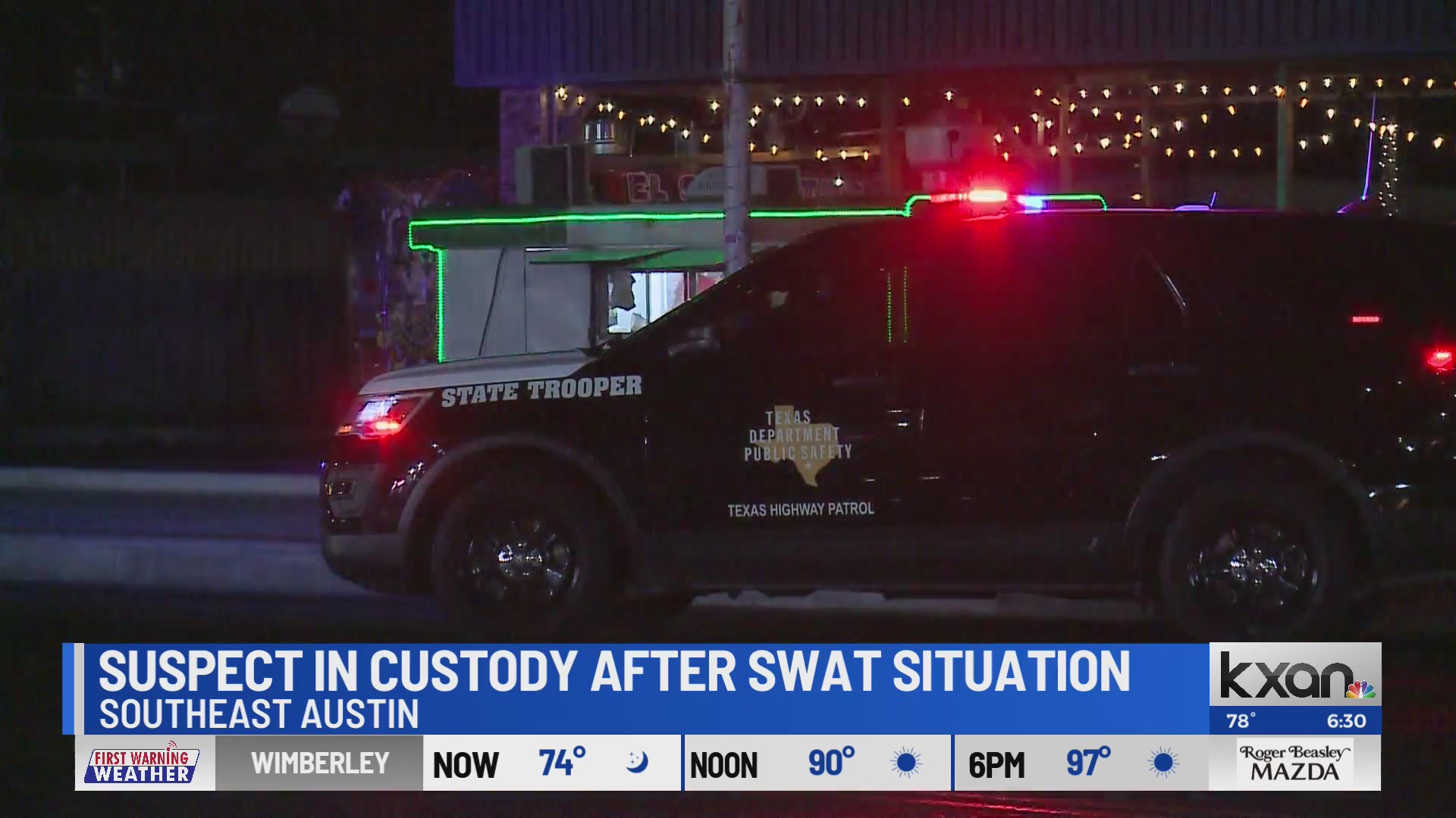 Suspect in custody after SWAT situation – KXAN Austin