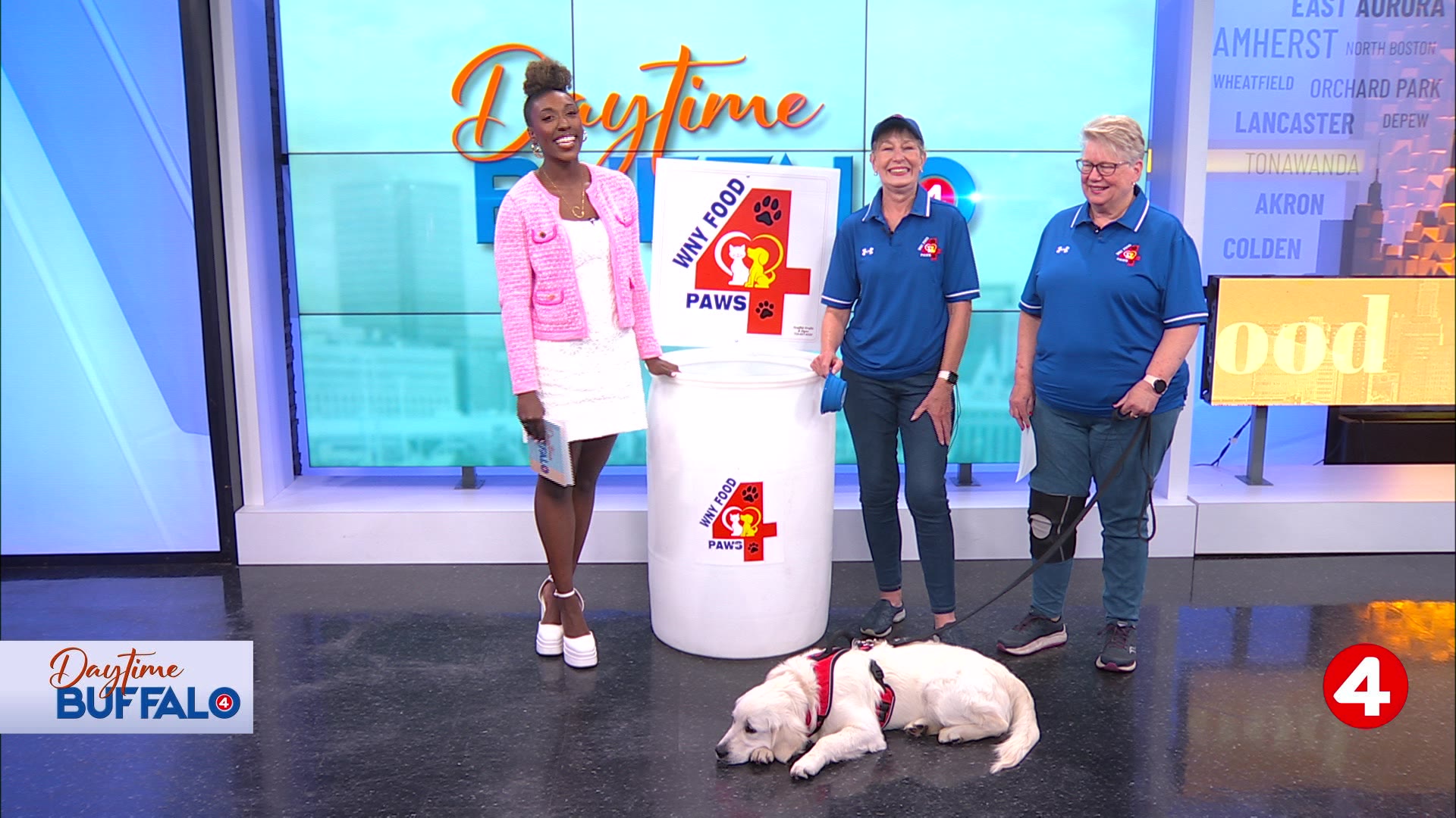Daytime Buffalo: WNY Food 4 Paws talks about upcoming drives! – News 4 ...