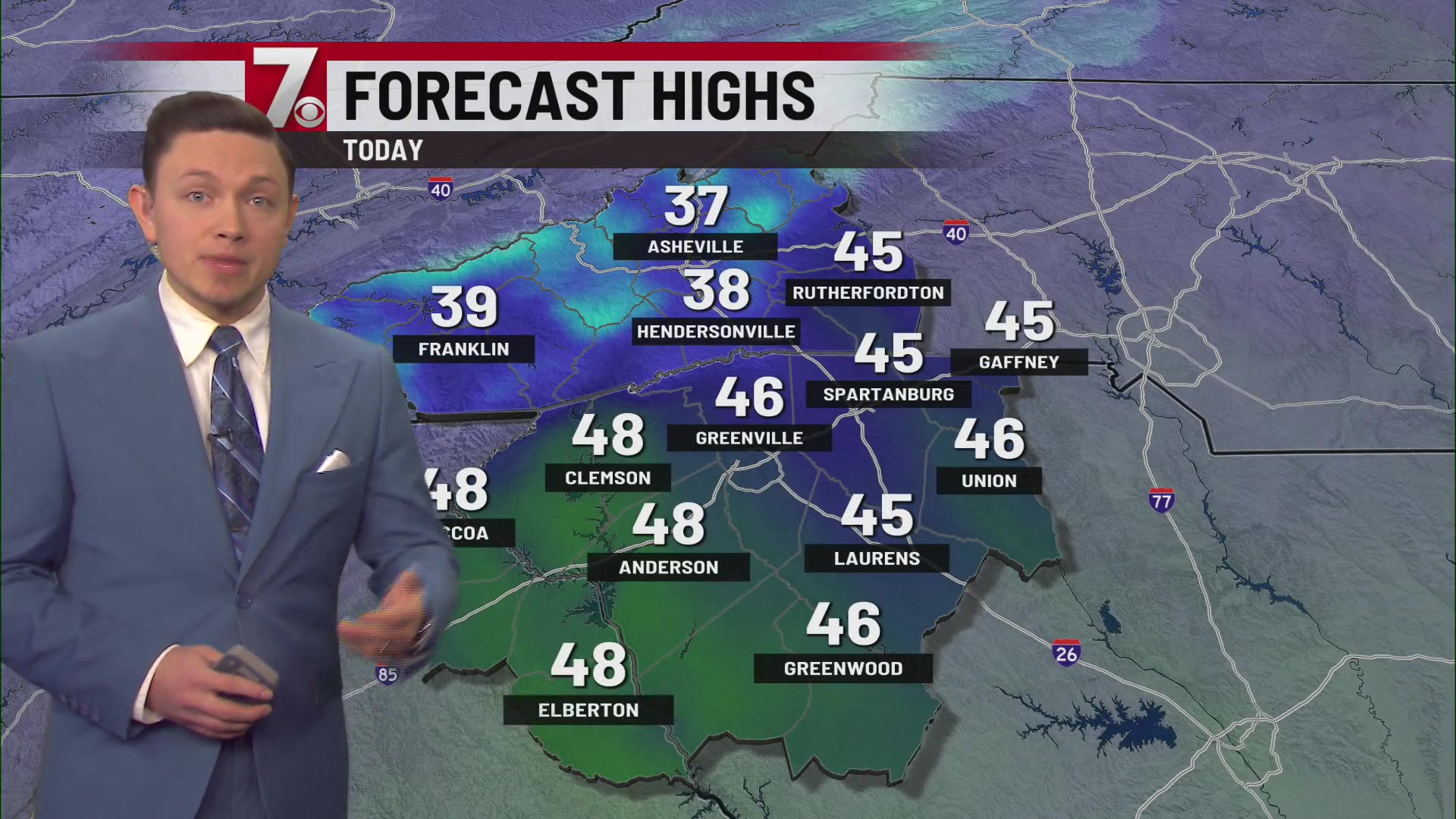 Saturday Forecast – WSPA 7NEWS