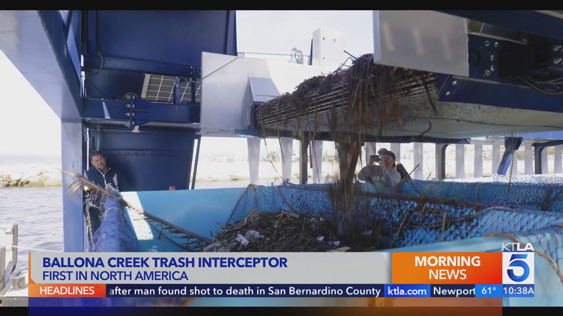 Earth Month 2023: The Innovative Trash Interceptor – KTLA
