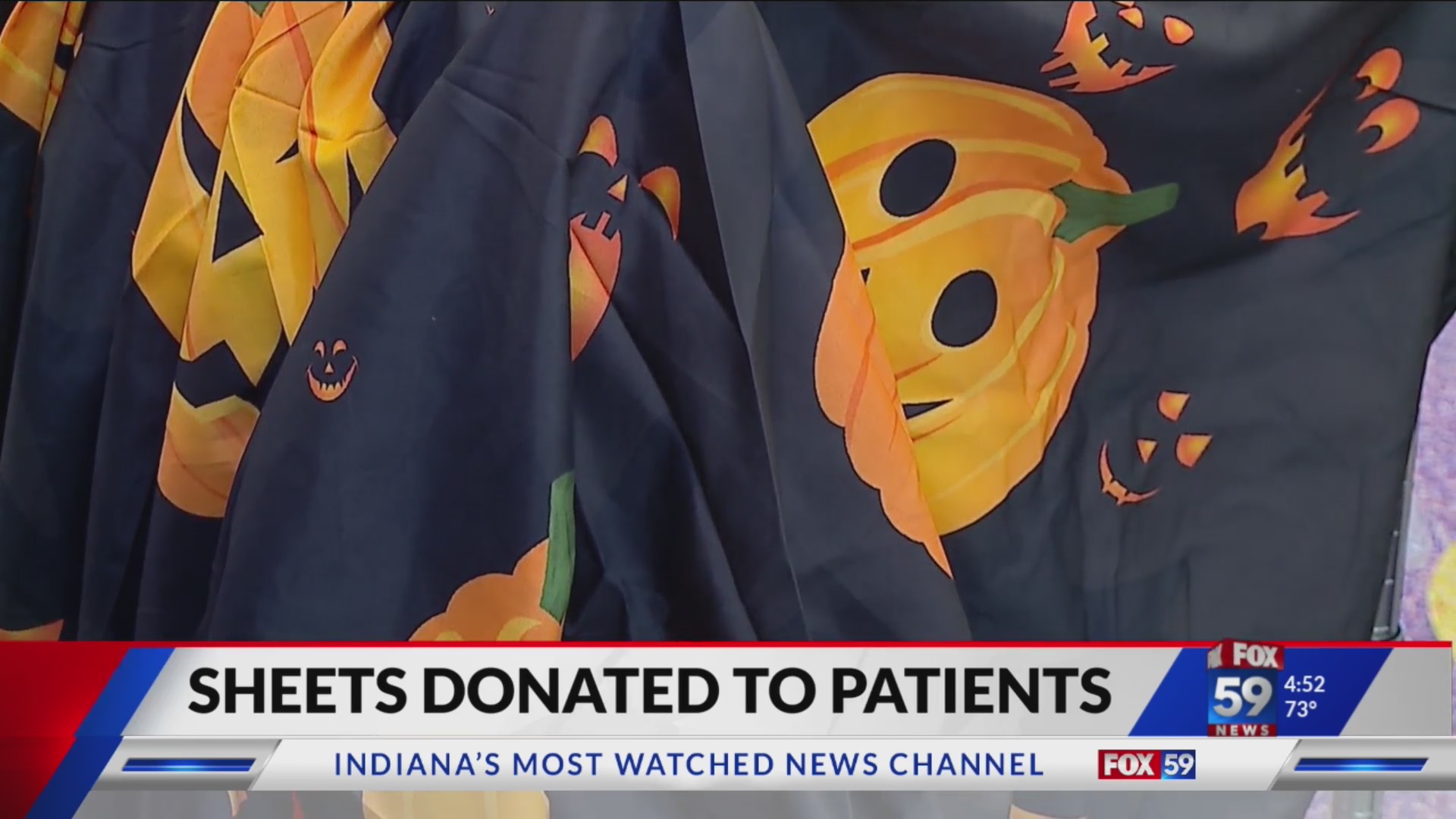 Organization donates sheets to Peyton Manning Children’s Hospital – Fox 59
