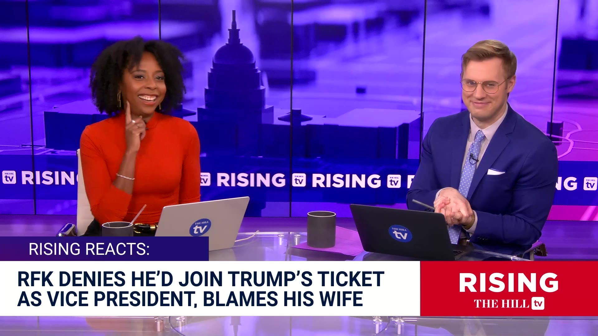 RFK Jr. asked again about being Trump’s VP, Biden swing state poll ...