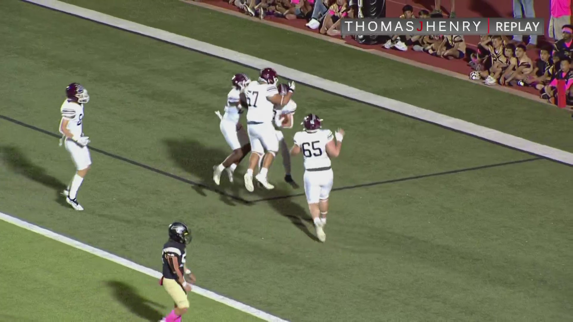 Austin High touchdown: Christian Rector from John Latham 49 yards ...