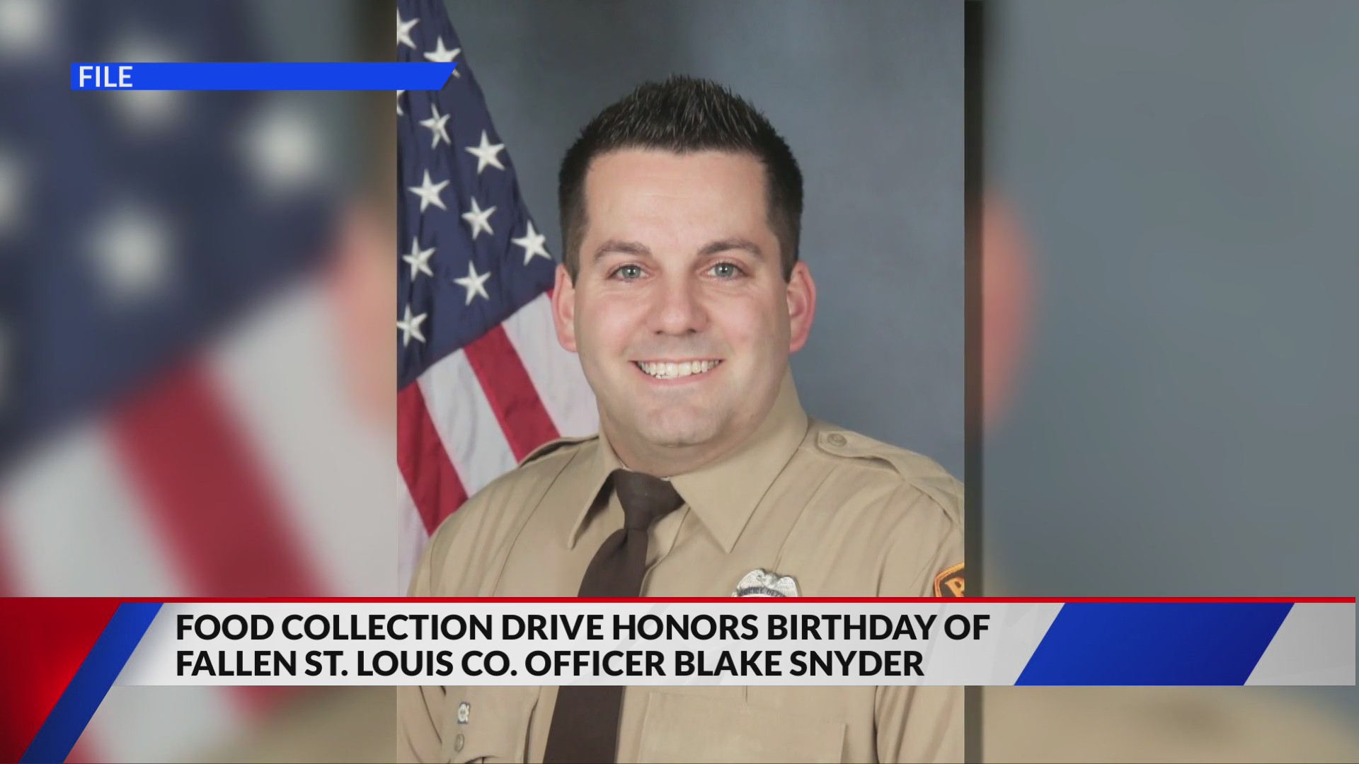 Food collection in honor of Officer Blake Snyder – FOX 2