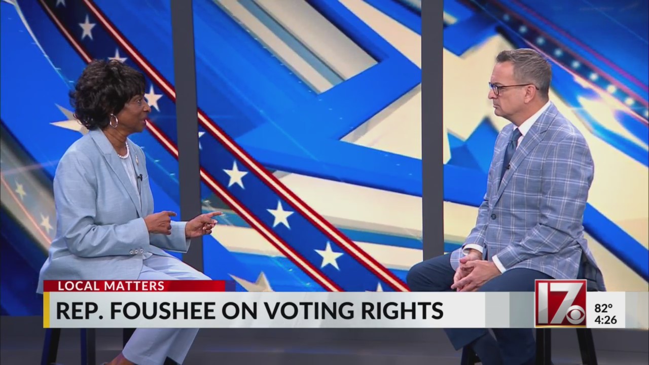 Rep. Foushee on voting rights – CBS17.com