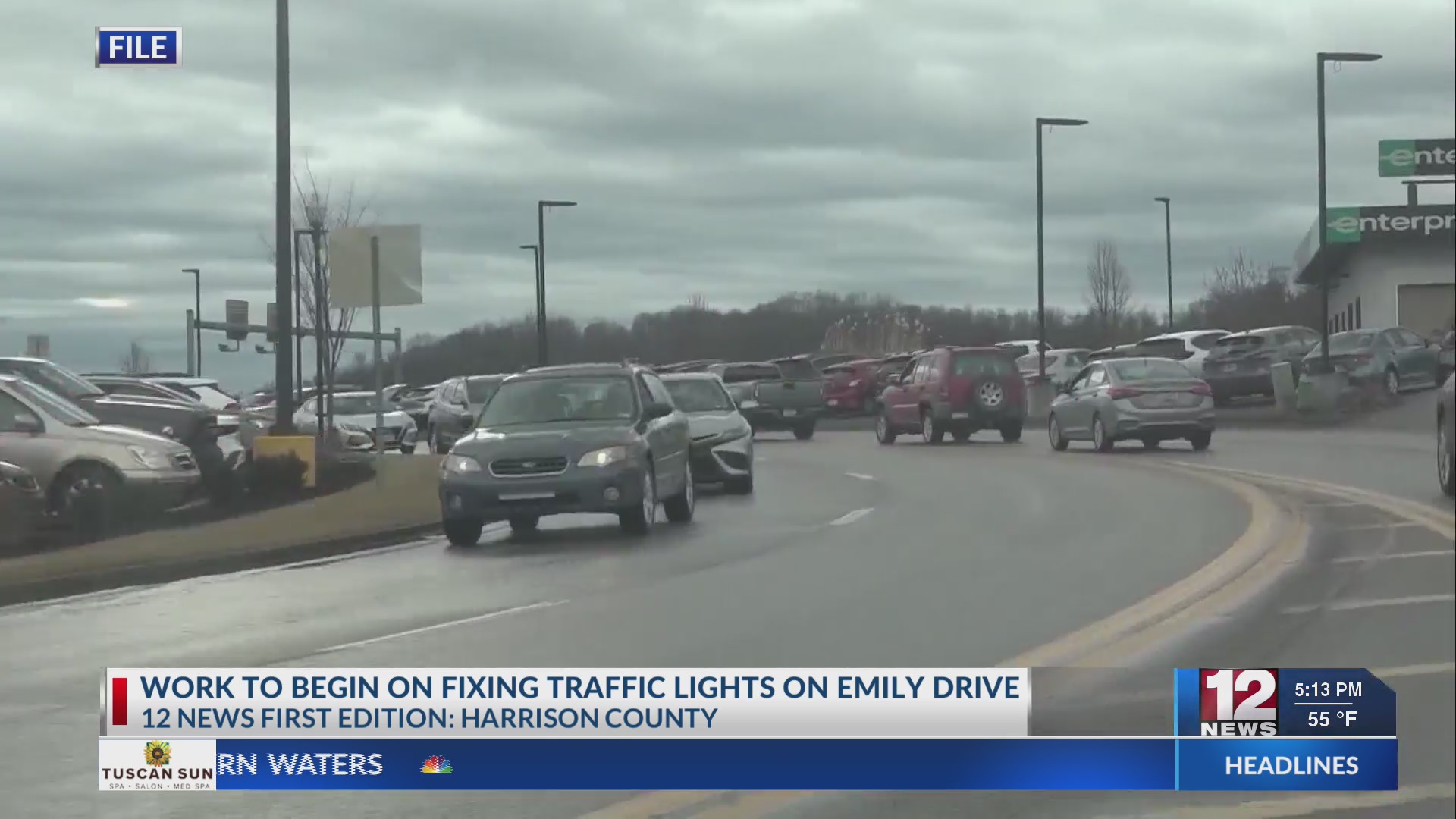 Work to bein on fixing traffic lights on Emily Drive – WBOY.com