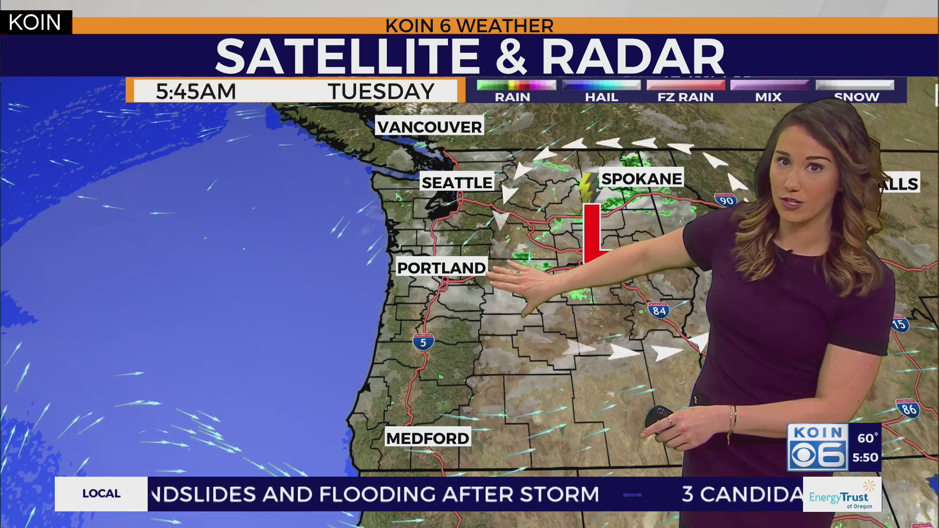 Weather forecast: Toasty temps return today – KOIN.com