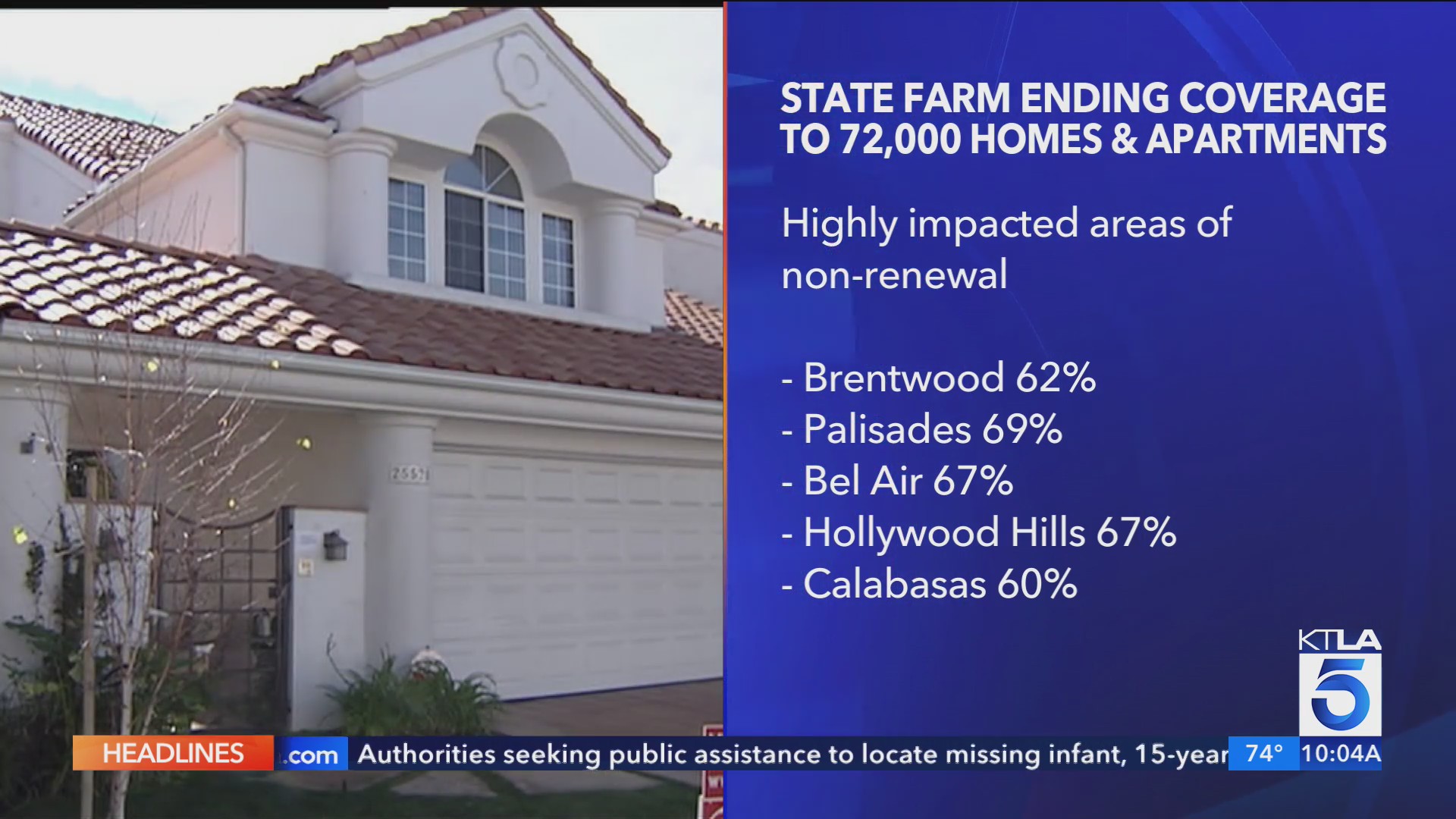 State Farm to non-renew 72,000 policies in California: These zip codes ...