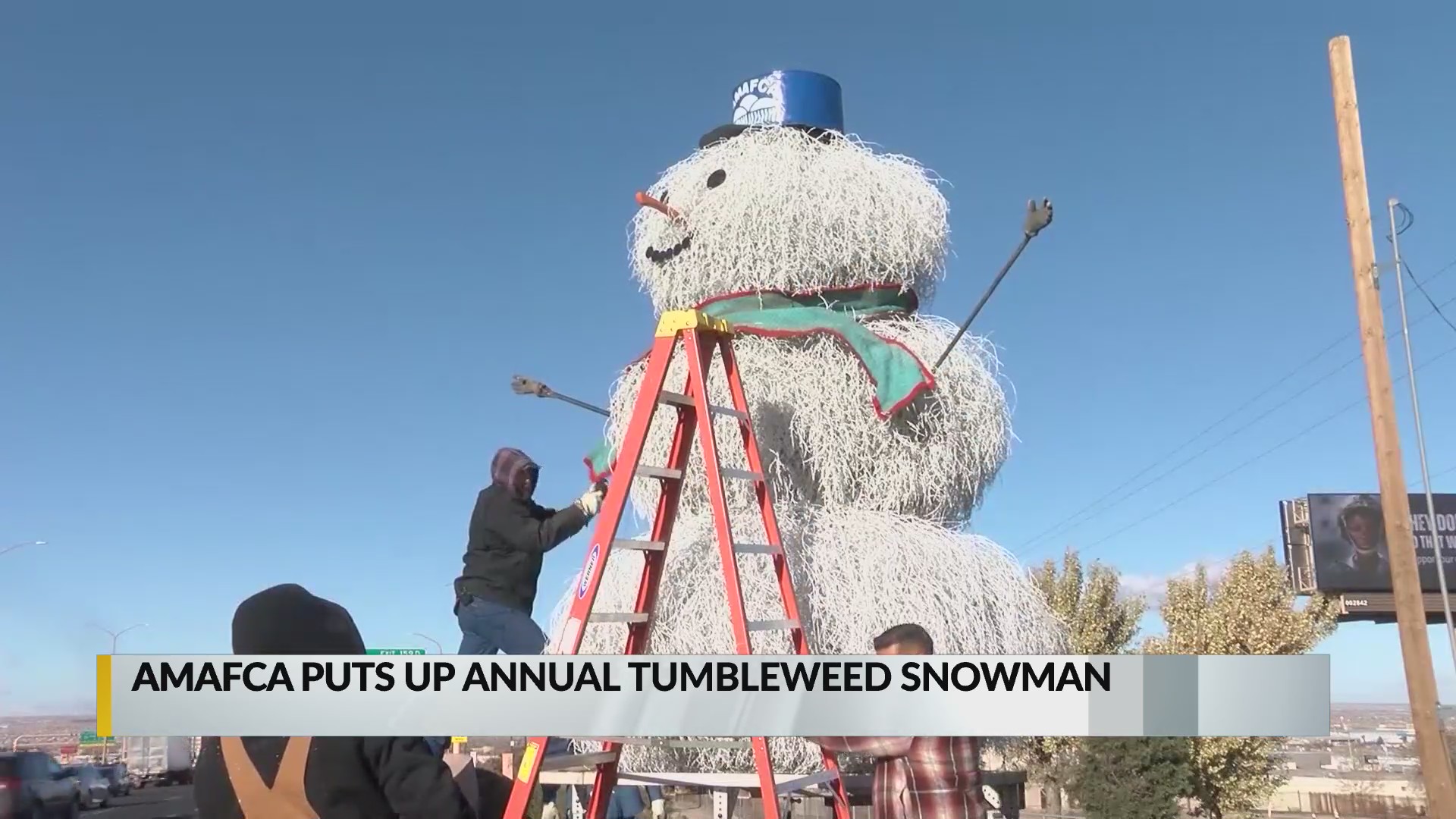 Tumbleweed Snowman makes its 2022 debut – KRQE NEWS 13 – Breaking News ...