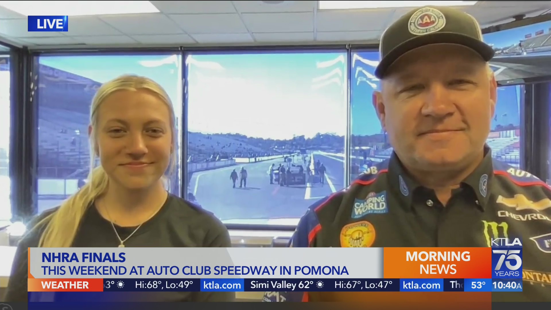 A preview of the 57th Annual NHRA Finals – KTLA