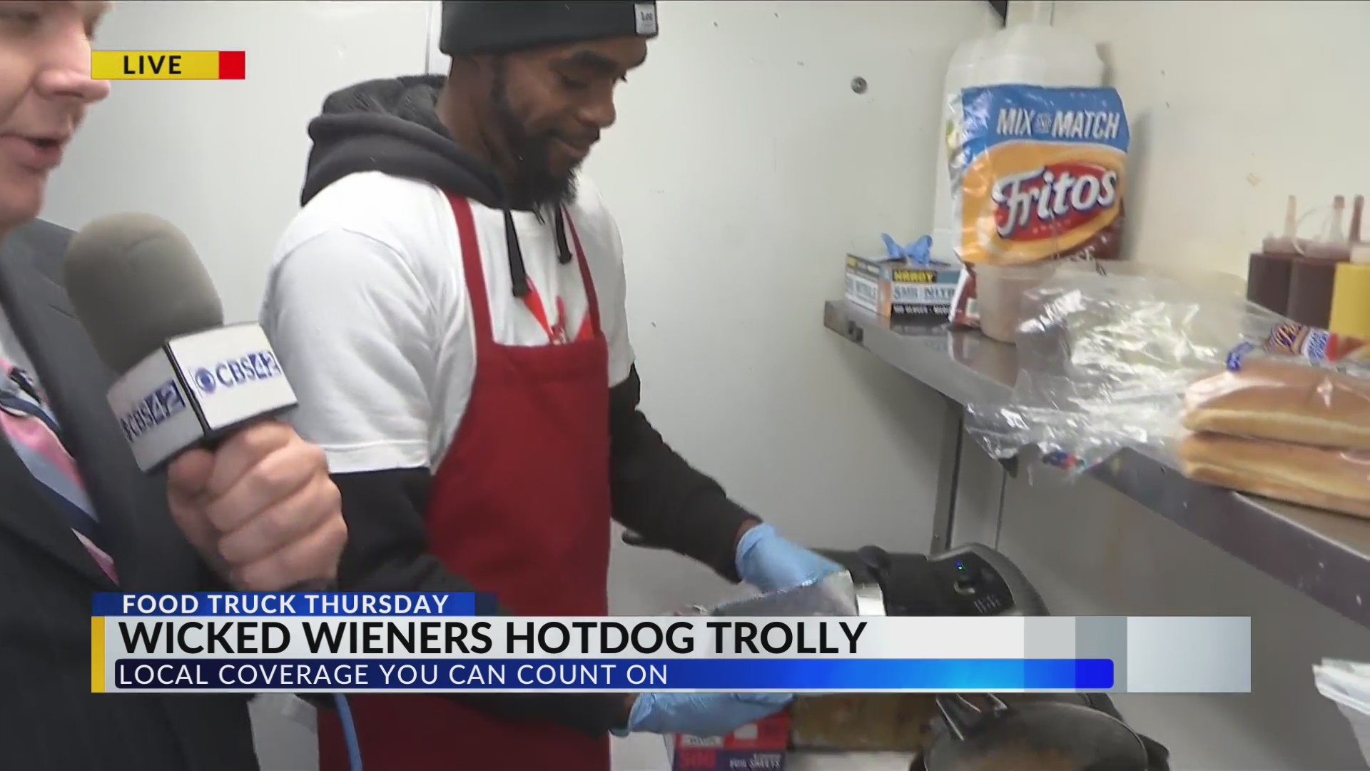 Food Truck Thursday: Wicked Wieners Hotdog Trolly (Part 1) – CBS 42