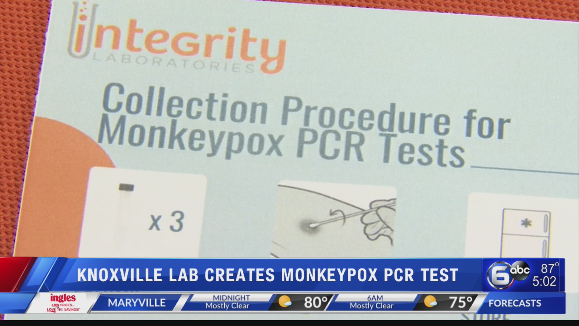Knoxville lab creates monkeypox PCR test – WATE 6 On Your Side