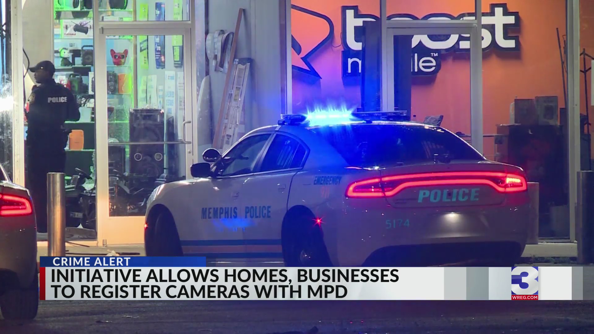 Recent smash-and-grabs prompt MPD camera integration program – WREG.com
