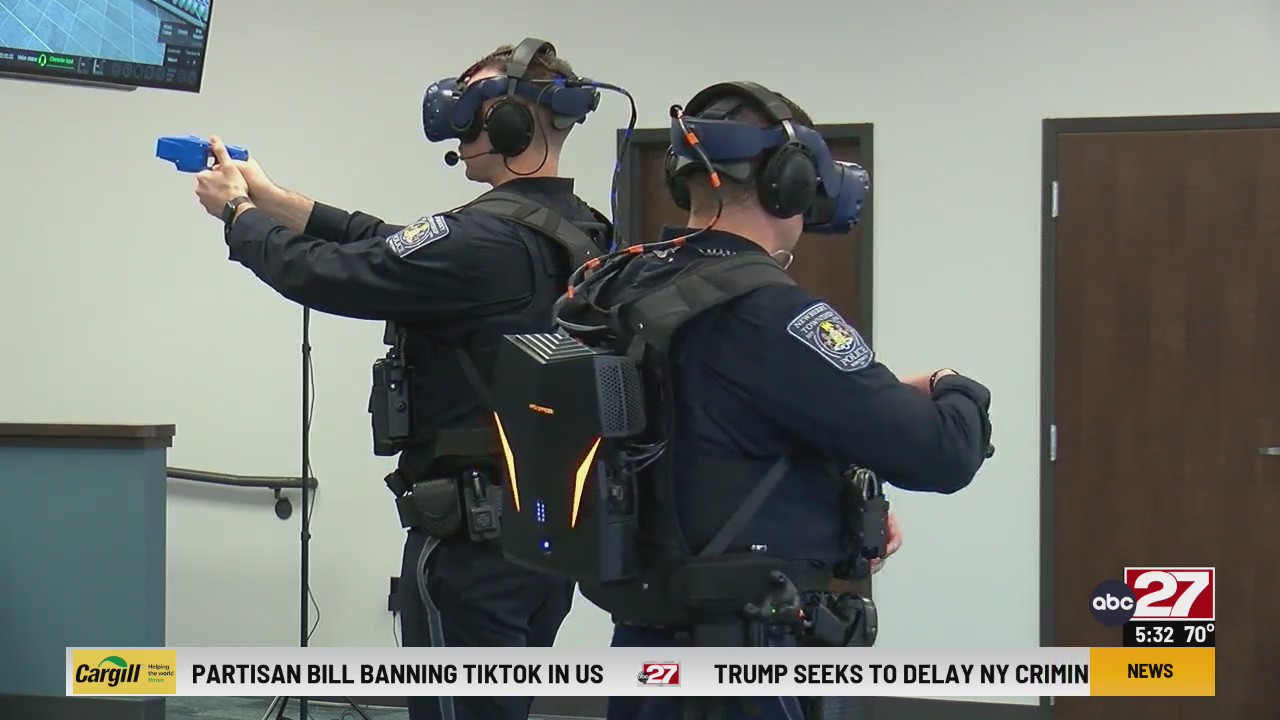 York County police department uses virtual reality simulator for ...