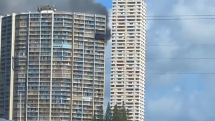 Aiea building fire on Uao Place – KHON2