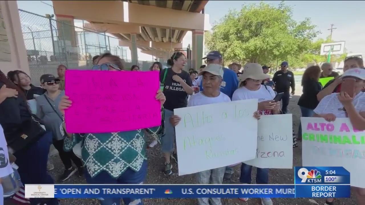 Grassroots groups protest along border against Operation Lone Star ...