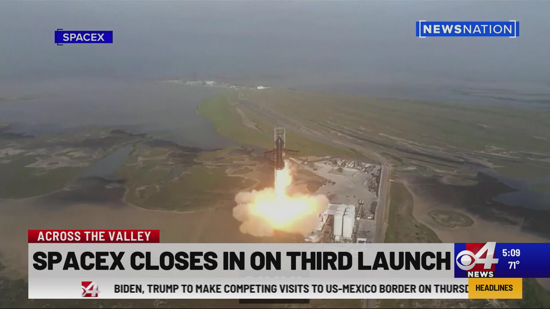 SpaceX closes in on third launch – KVEO-TV