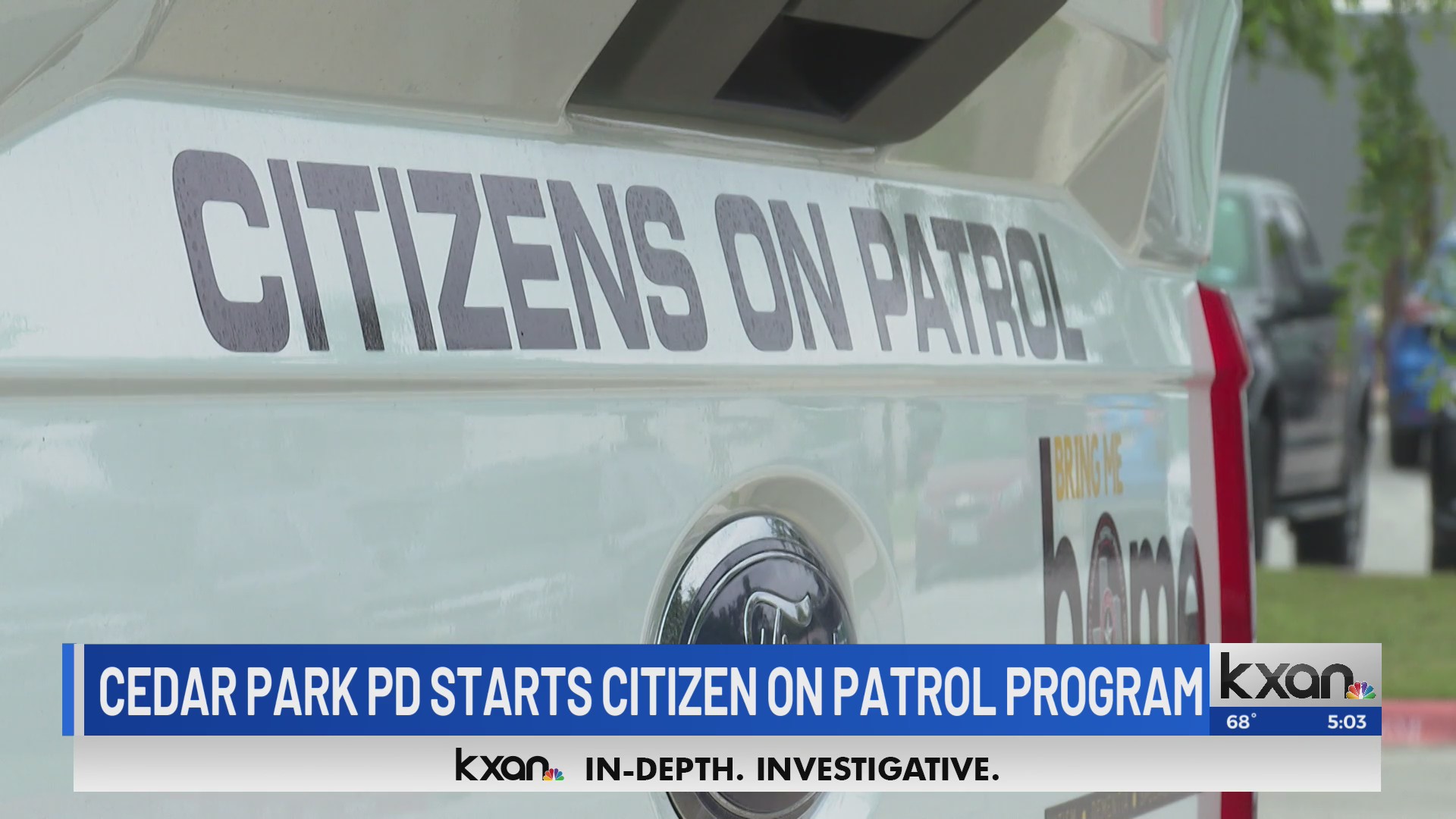 Cedar Park police department starting citizens on patrol program | KXAN ...