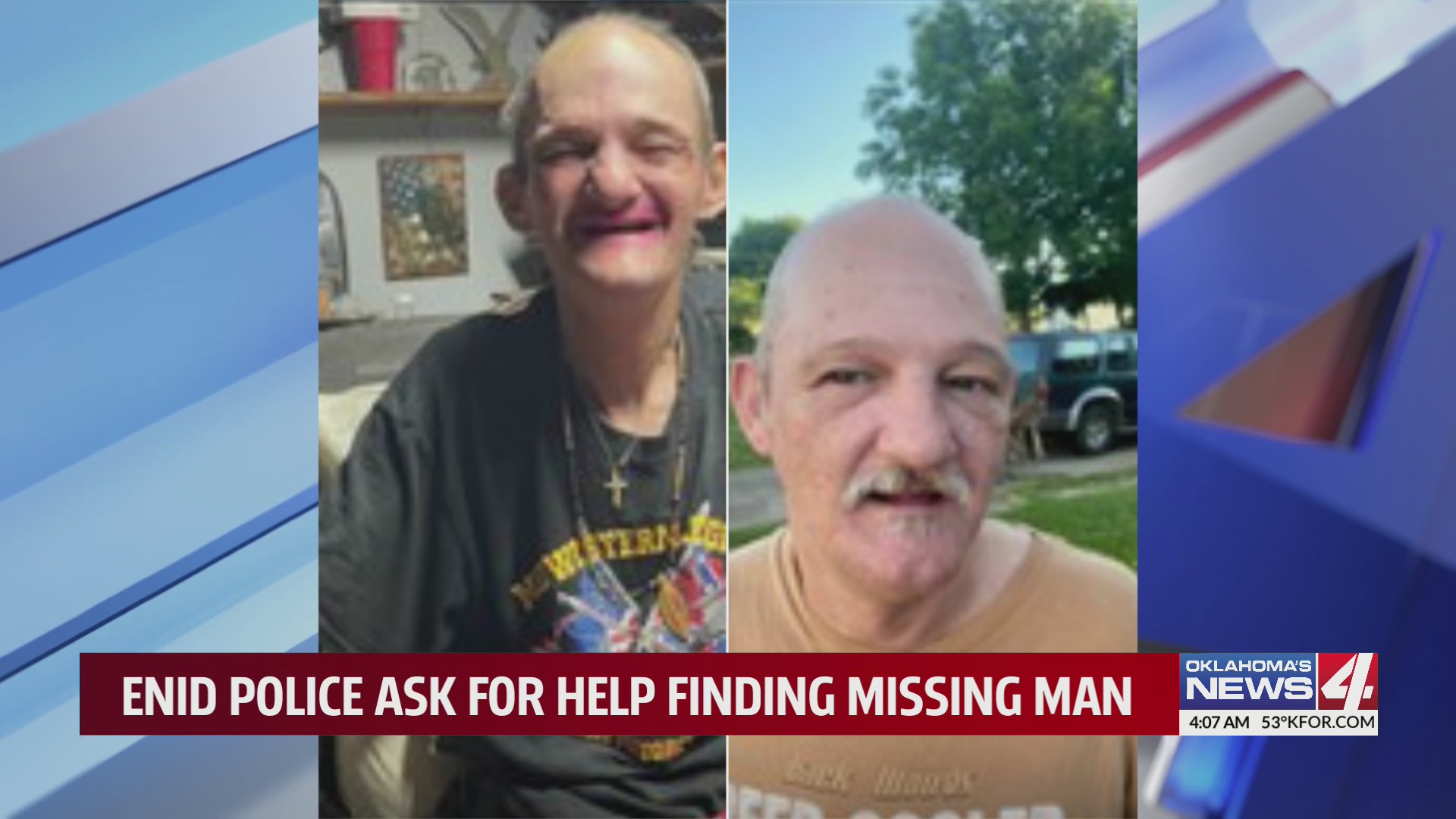 Enid Police ask for help finding missing man – KFOR.com Oklahoma City