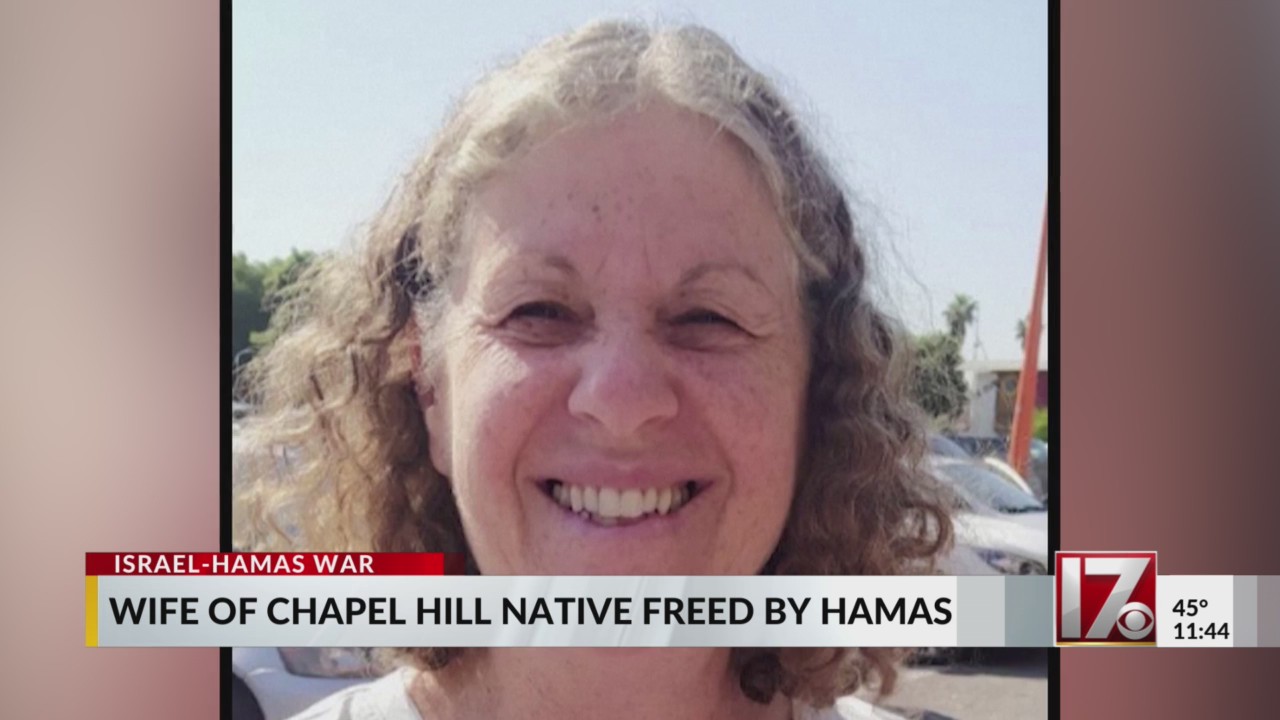 Chapel Hill native’s wife among hostages released by Hamas: Sen. Budd – CBS17.com