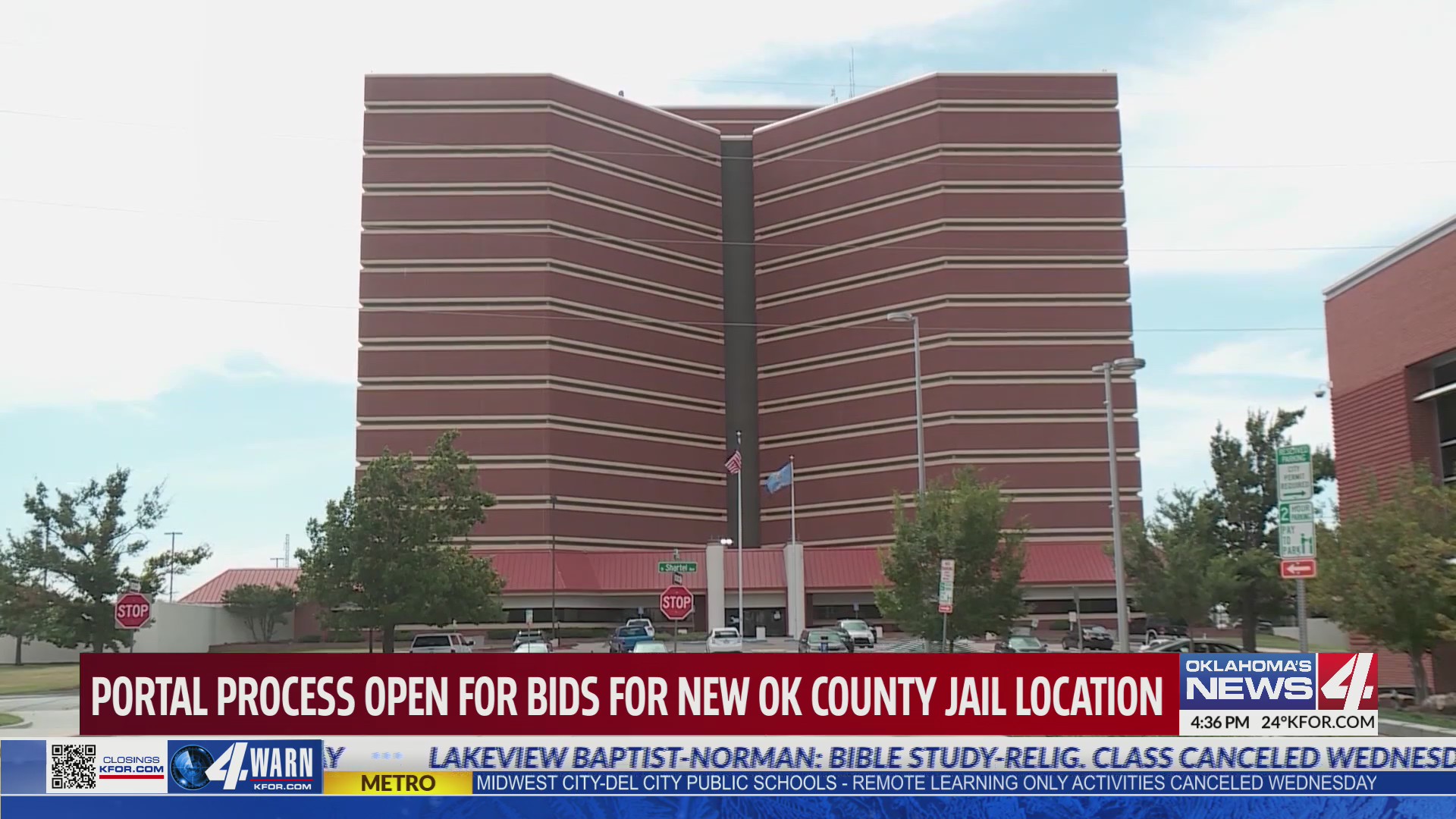 Portal process opens bids for new Oklahoma County Jail location – KFOR ...