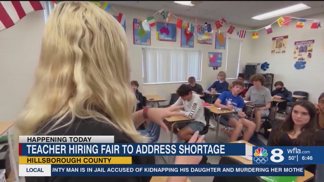 Hillsborough looks to hire hundreds of teachers, address shortage – WFLA