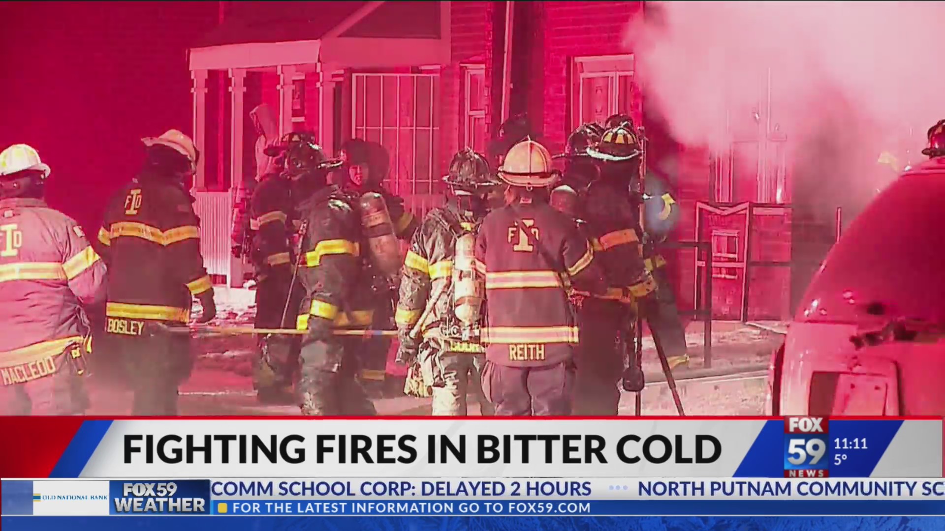 IFD firefighters battling fires in extreme cold – Fox 59