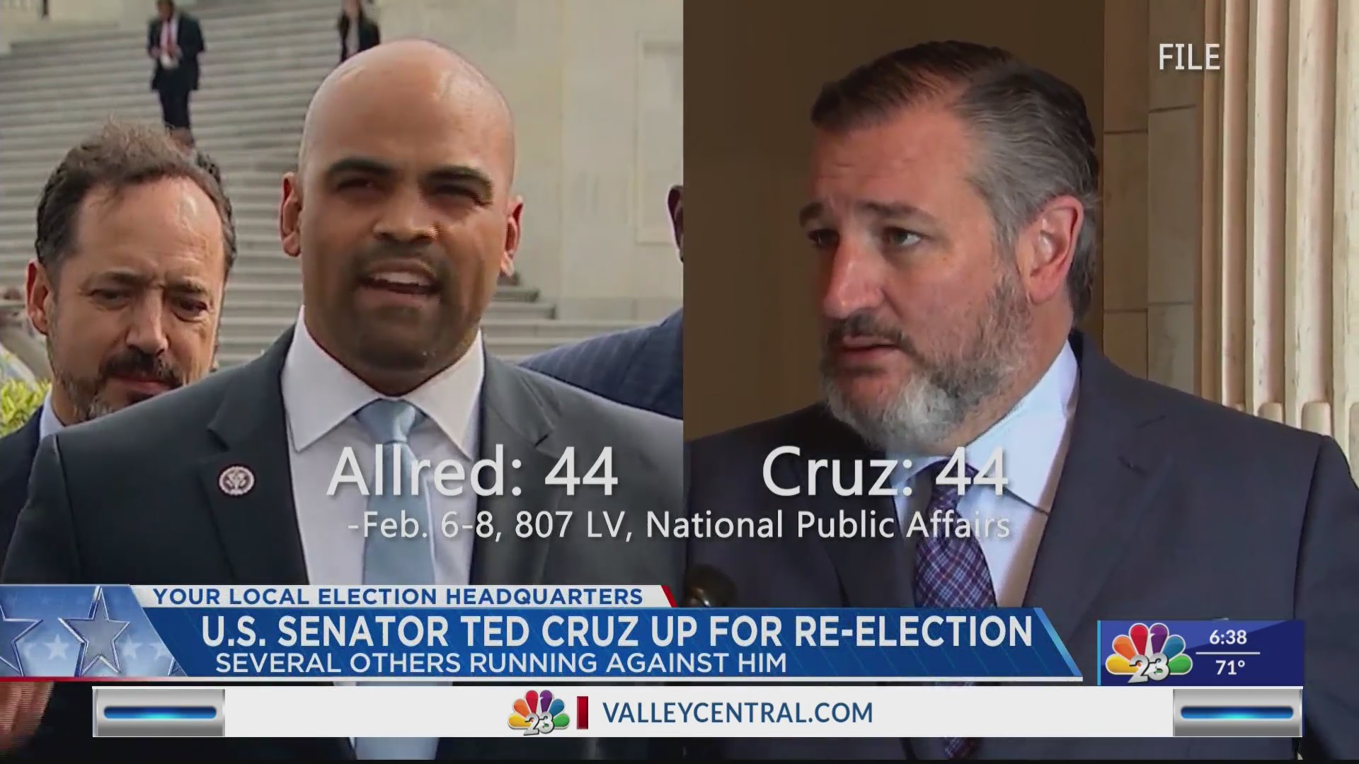 Ted Cruz up for re-election – BorderReport