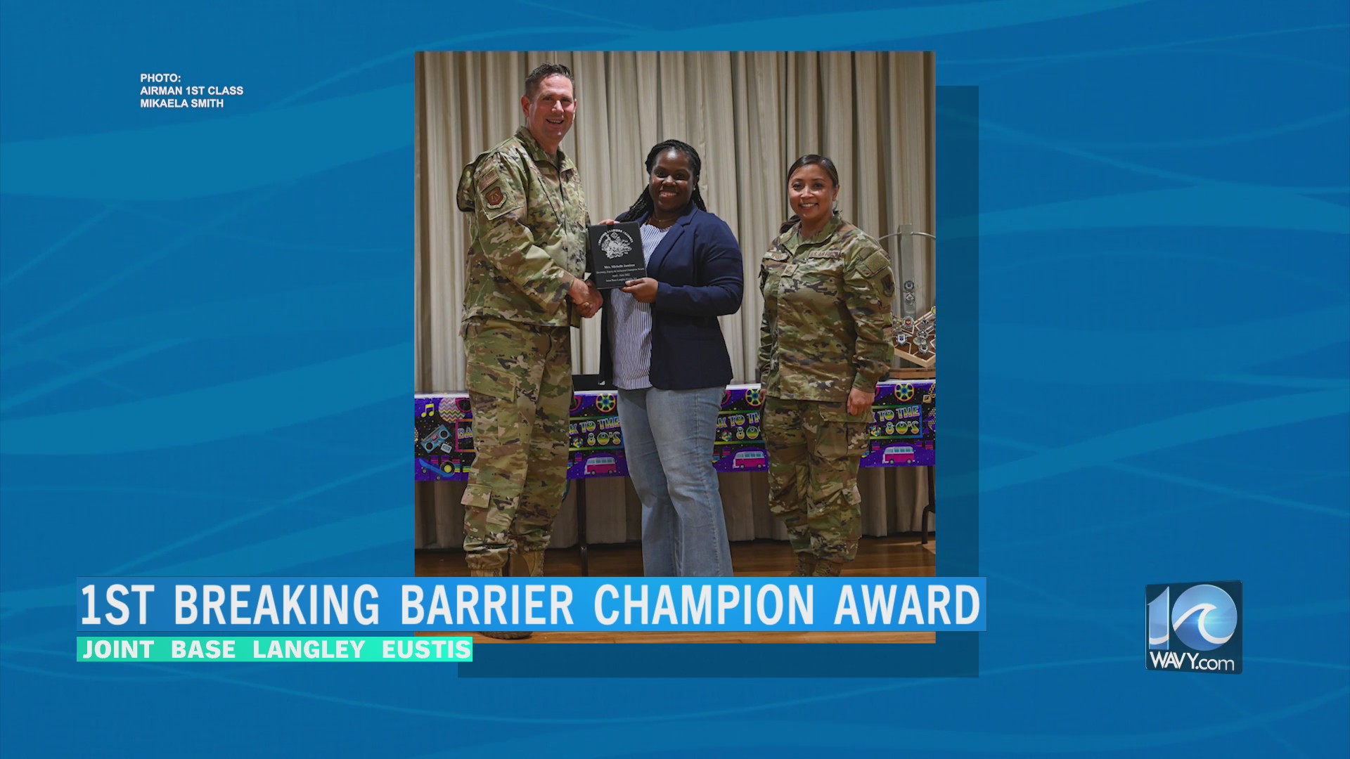 Military Minute: Breaking Barrier Champion Award – WAVY.com