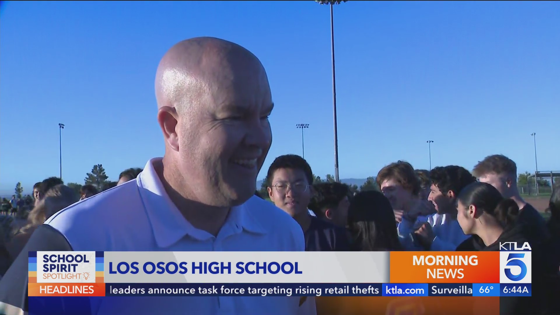 School Spirit Spotlight Los Osos High School 6 Am Ktla