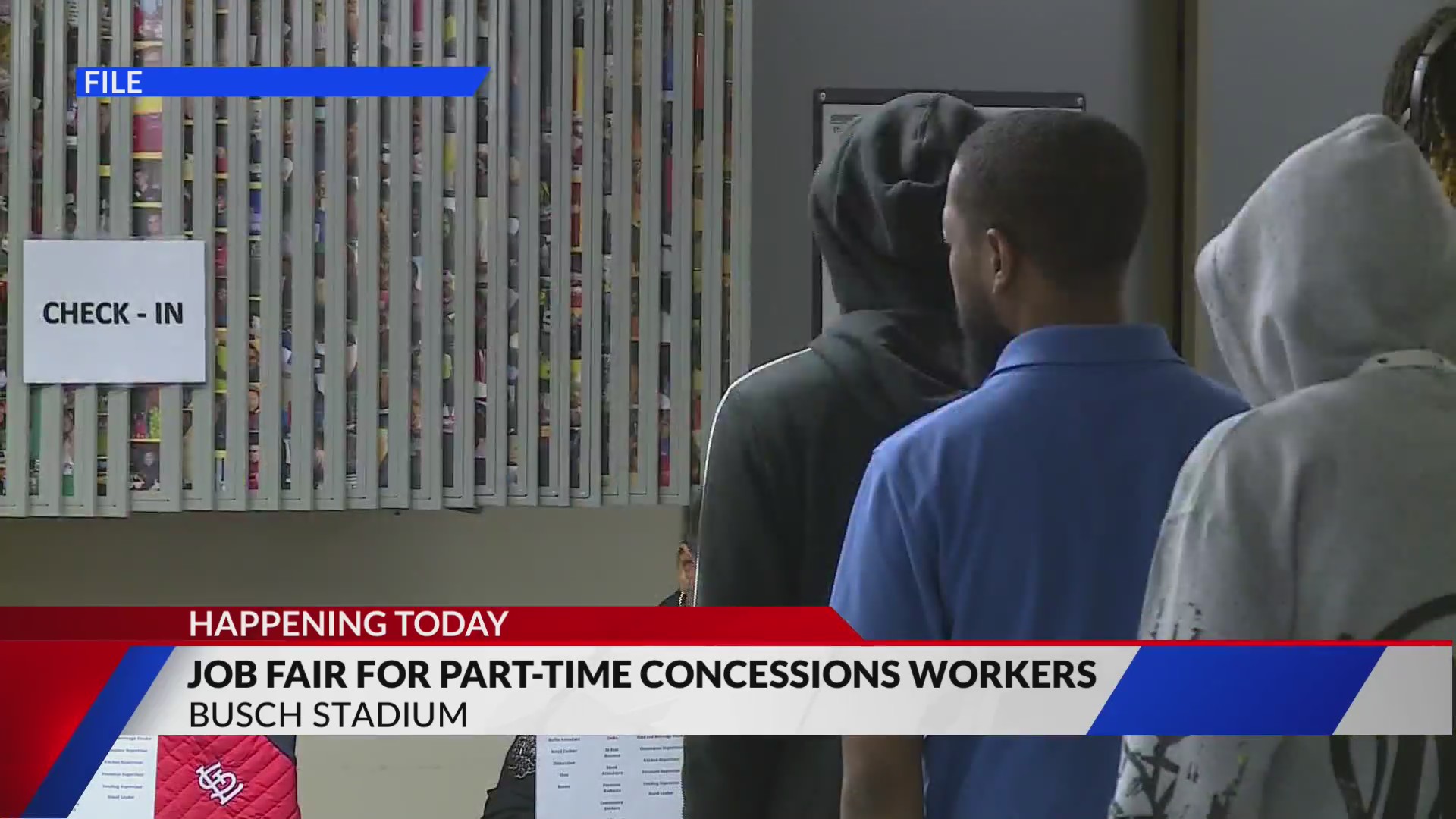 Job fair today for part-time concessions workers at Busch Stadium – FOX 2