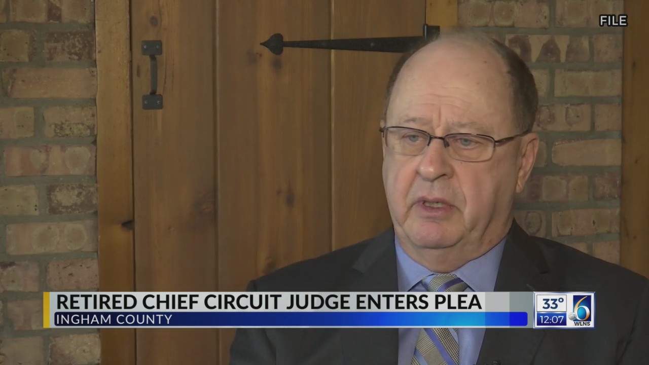 Retired Ingham County judge enters plea – WLNS 6 News