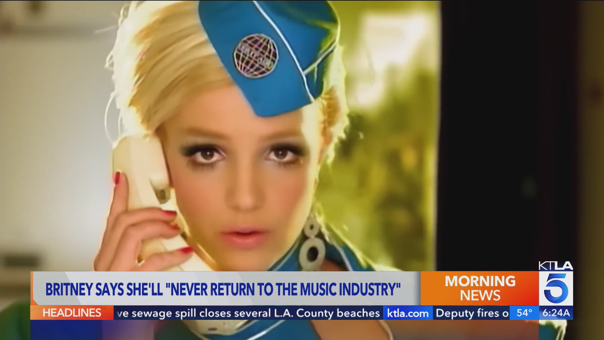Britney Spears says ‘she’ll never return to the music industry’ – KTLA