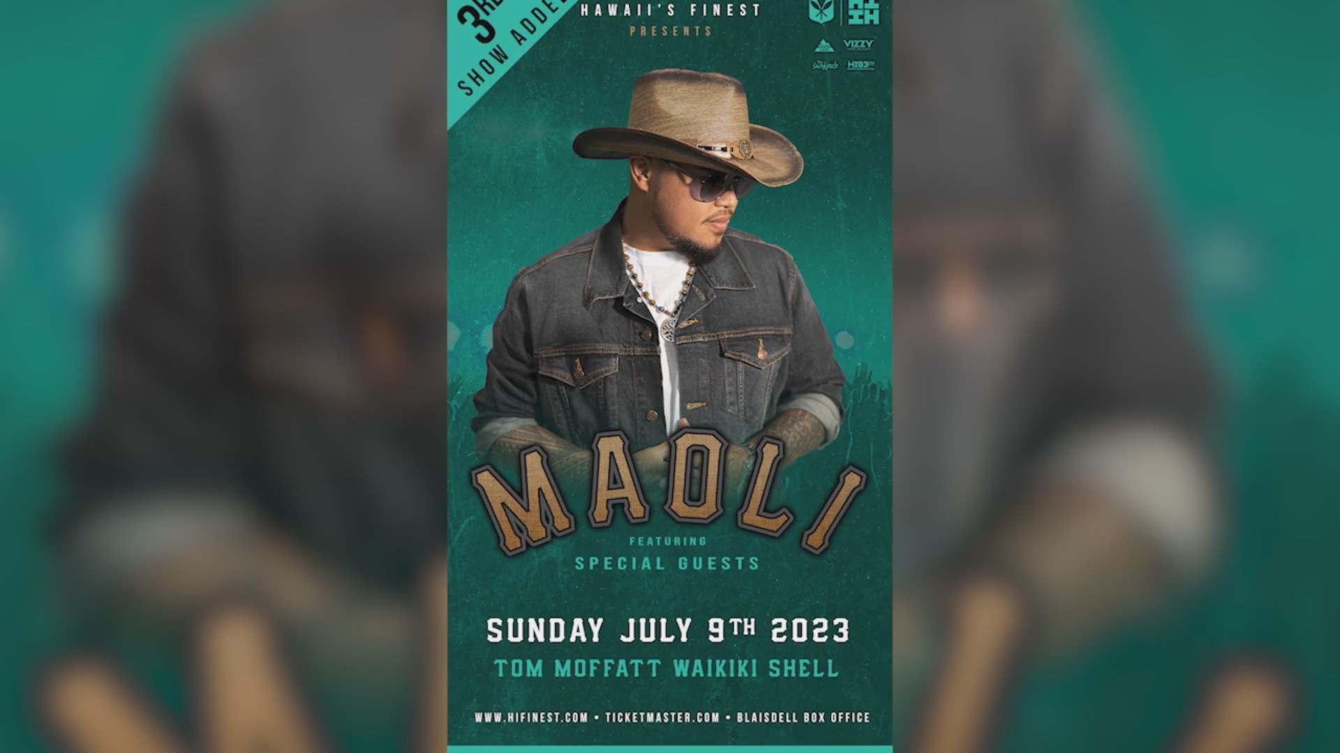 Maoli announces 3rd concert in Waikiki after selling out first 2 shows ...