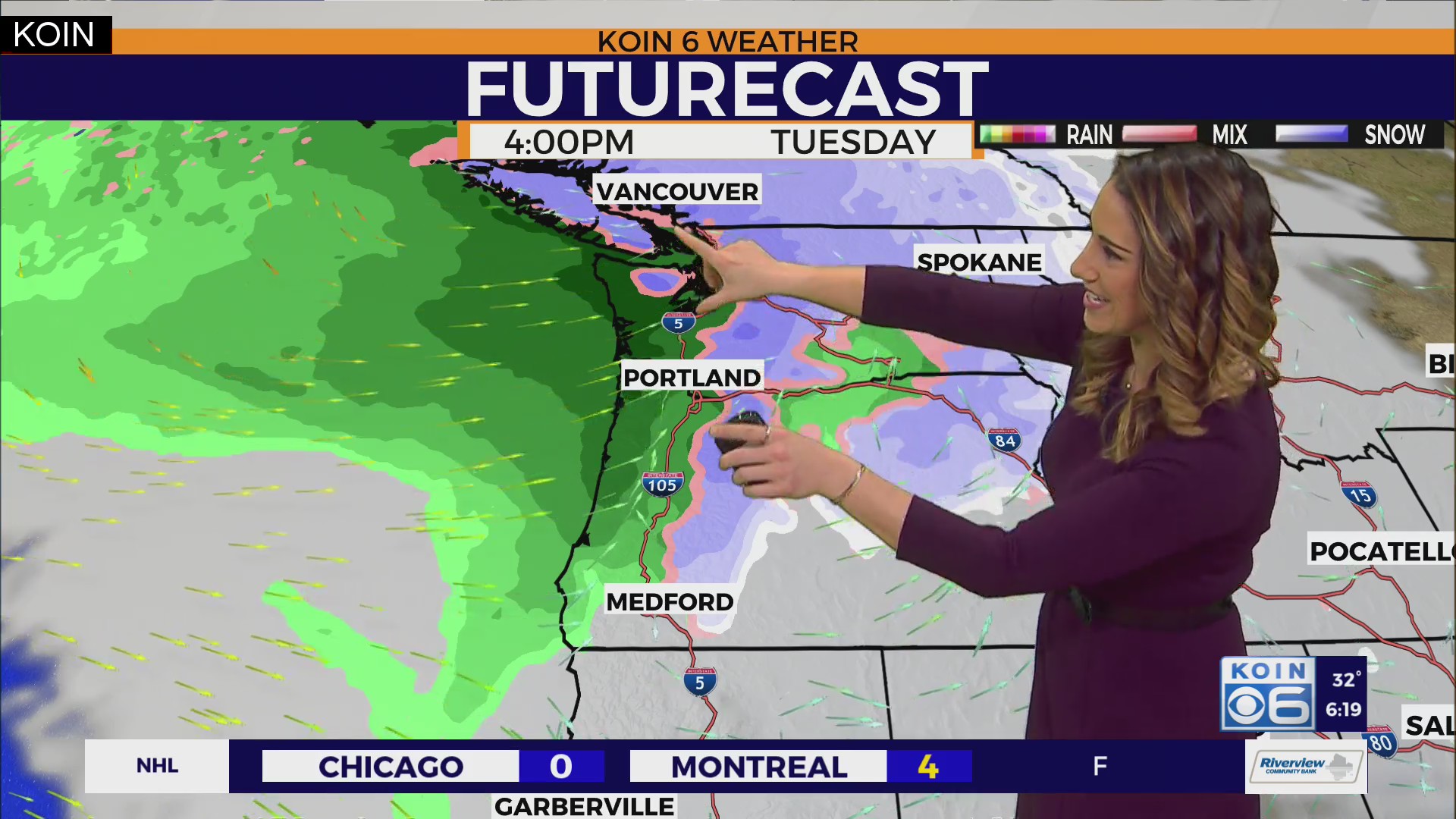 Weather forecast: Staying chilly but drying out in Portland – KOIN.com