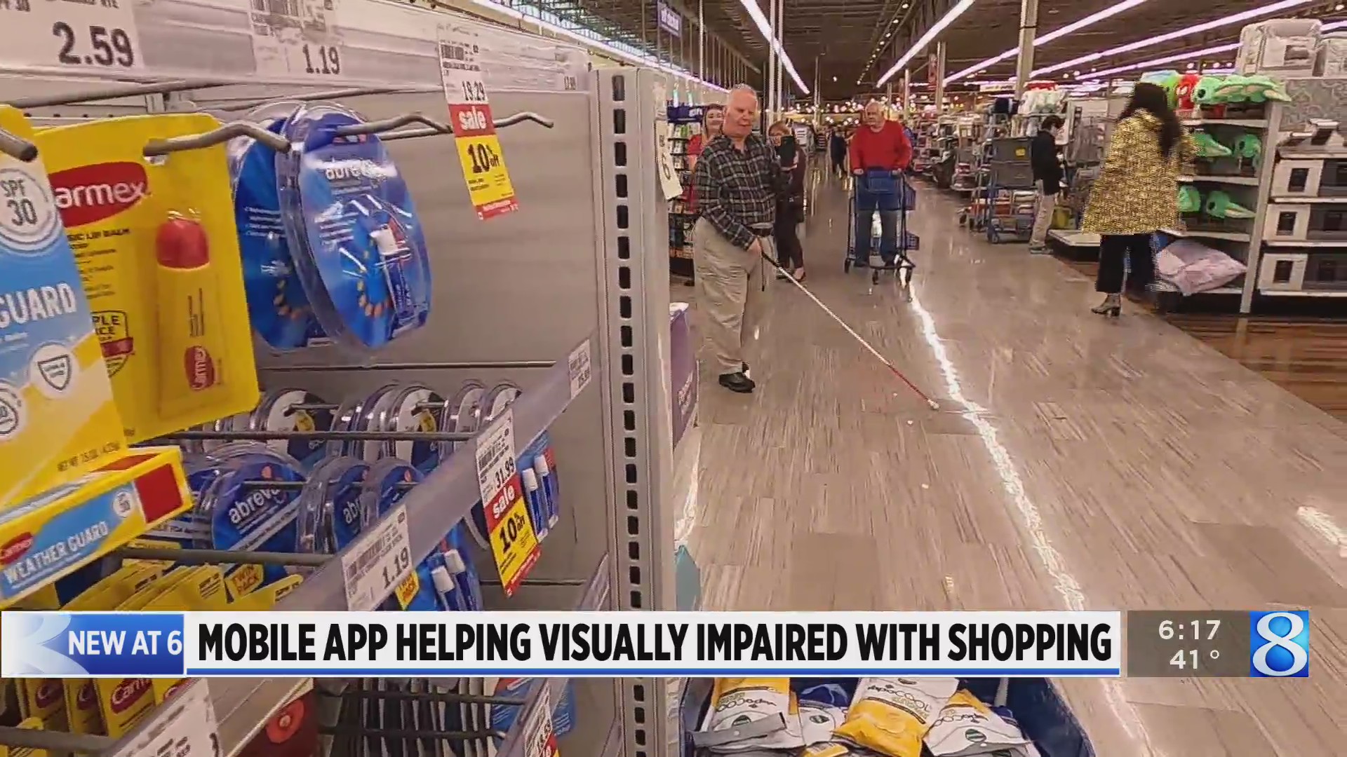 Mobile app helping the visually impaired shop – WOODTV.com