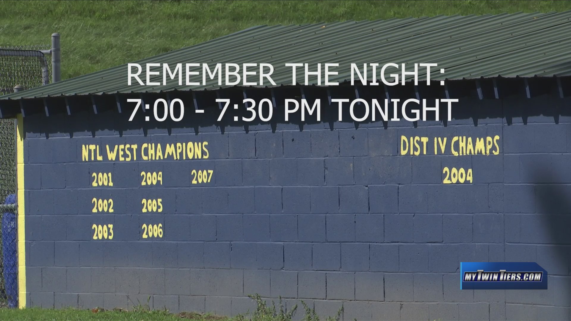 First Night Football Game Remembrance At Smythe Park – WETM ...