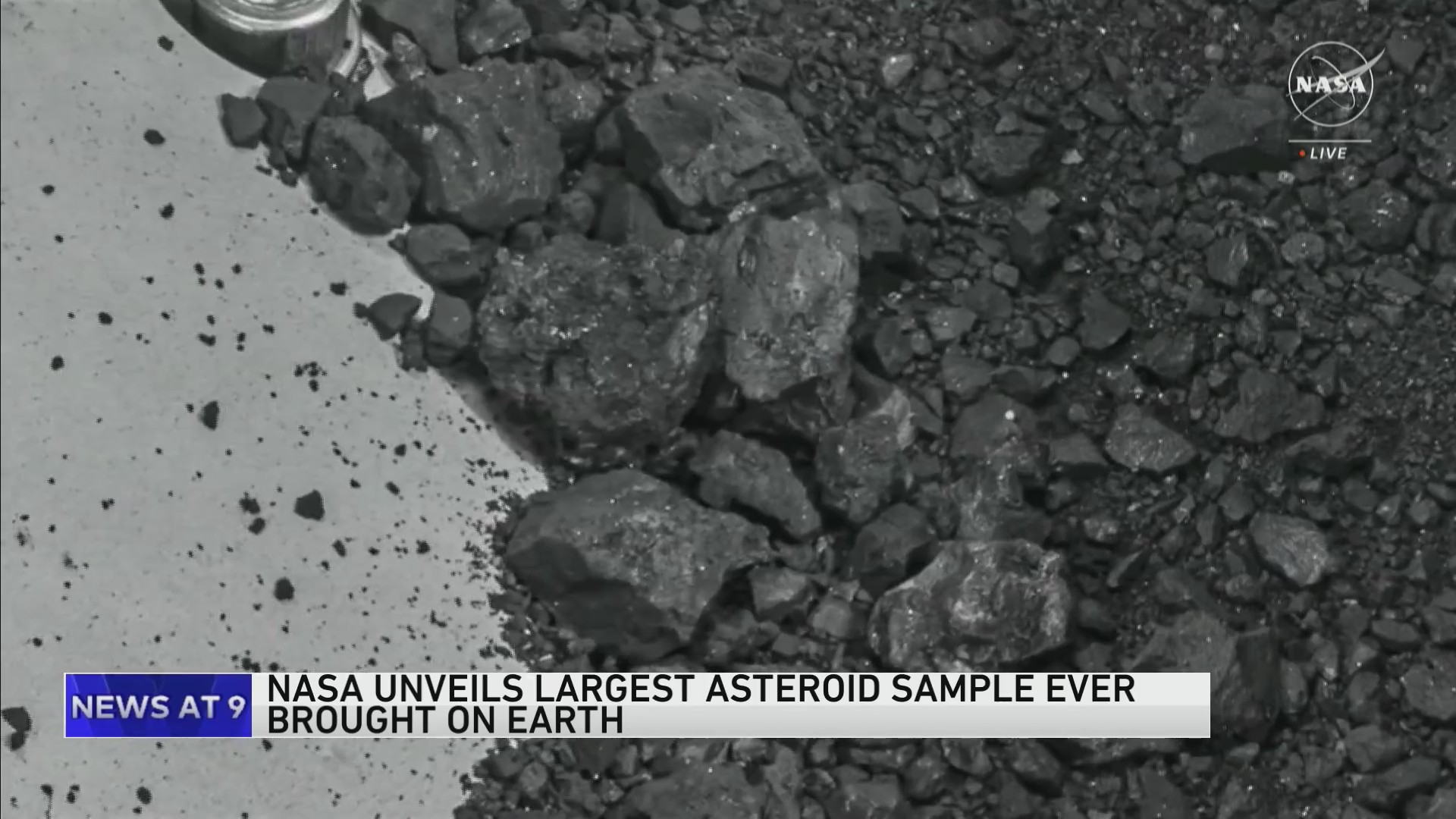 NASA shows off its first asteroid samples delivered by a spacecraft ...