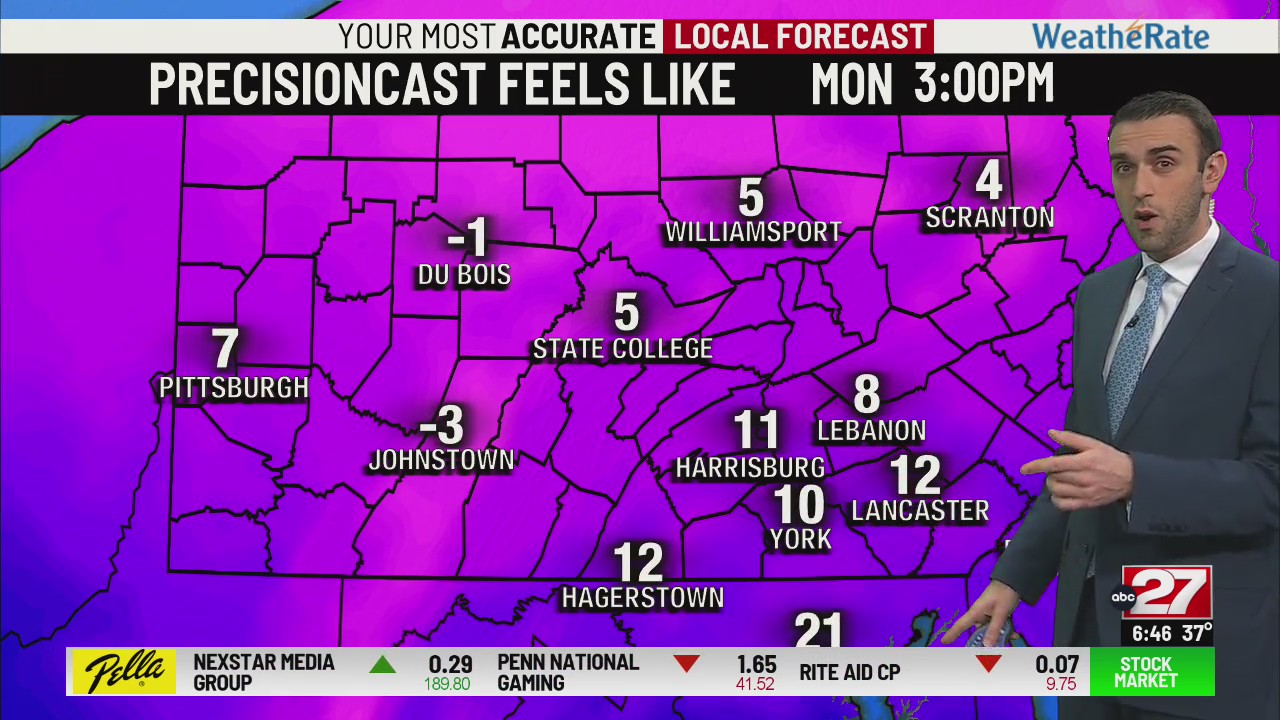Adis Juklo’s Sunday AM Forecast – ABC27