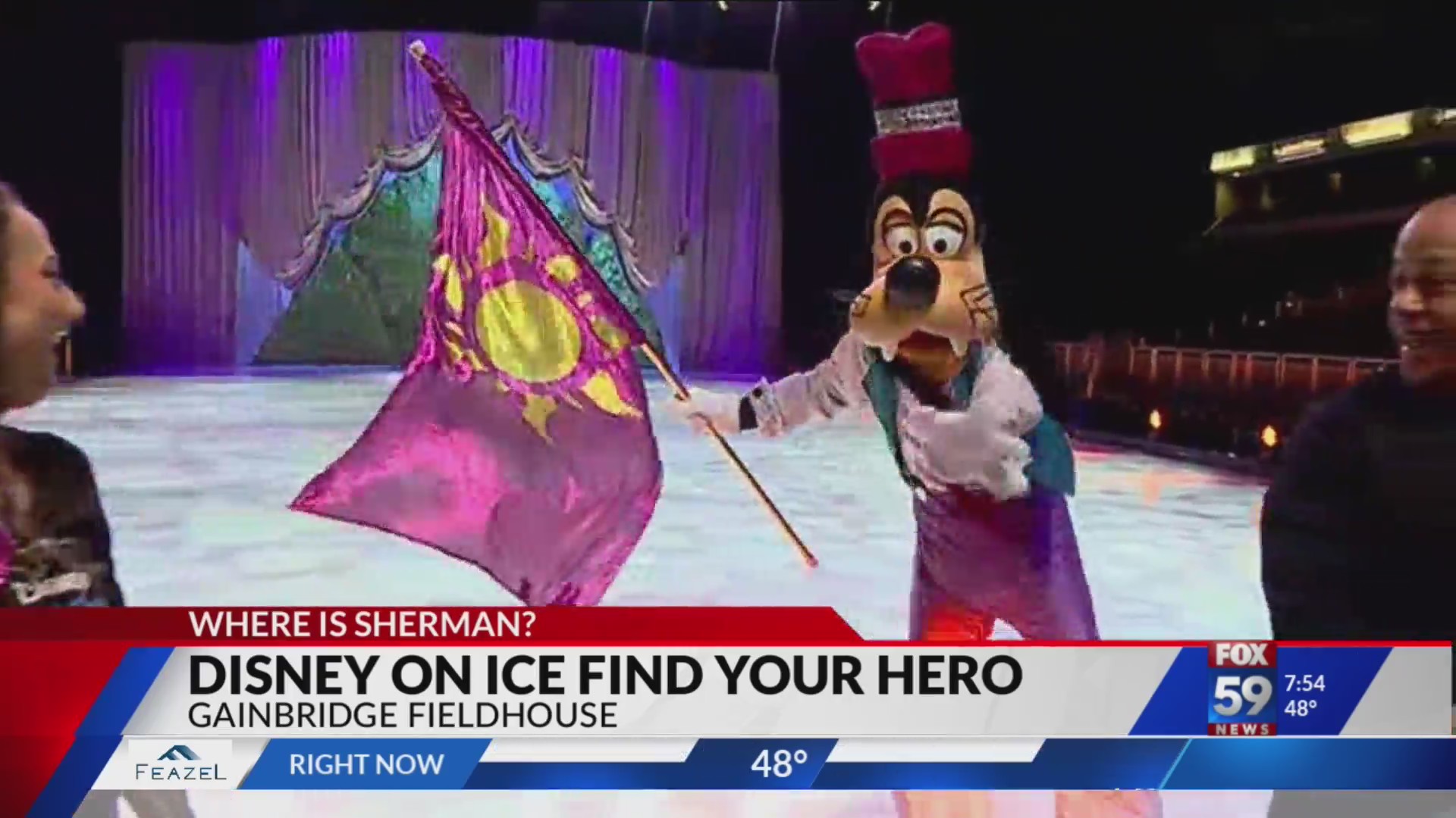 Where is Sherman? Disney on Ice: Find Your Hero – Fox 59