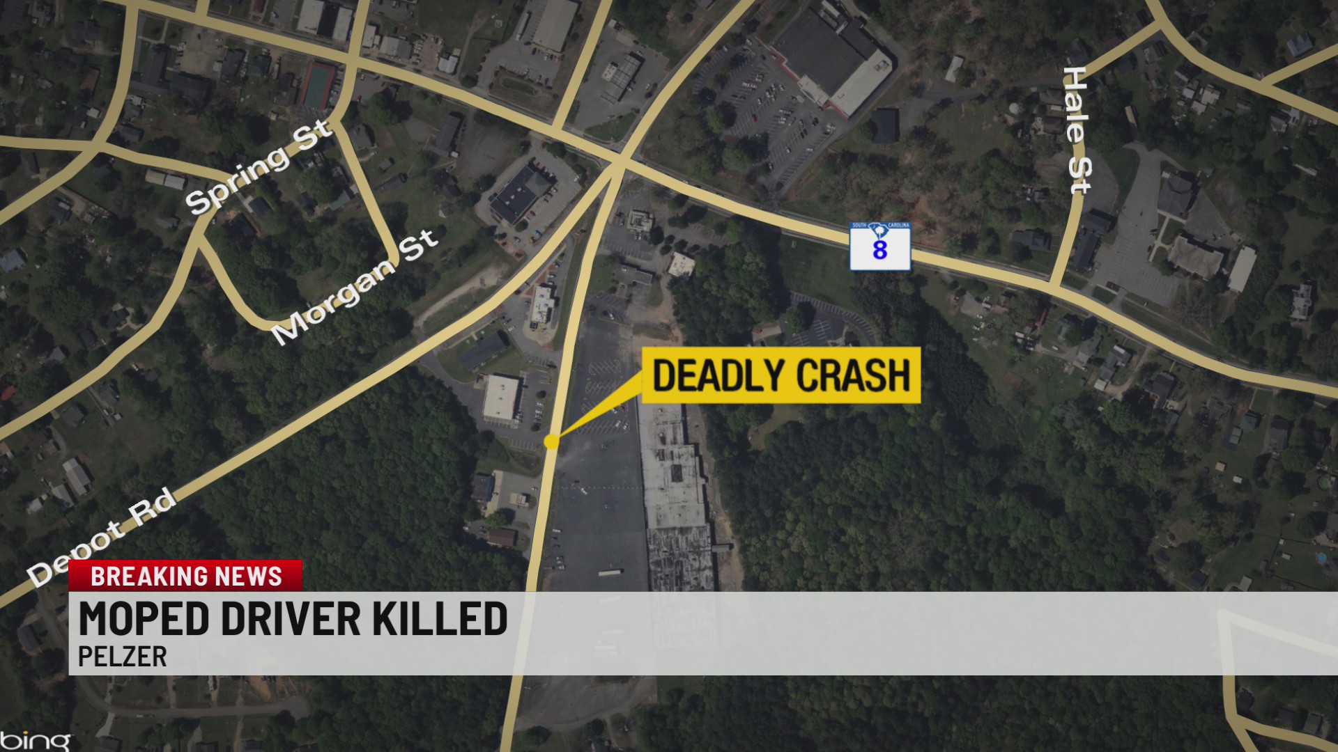 Moped Driver Killed In Crash In Anderson Co Wspa 7news