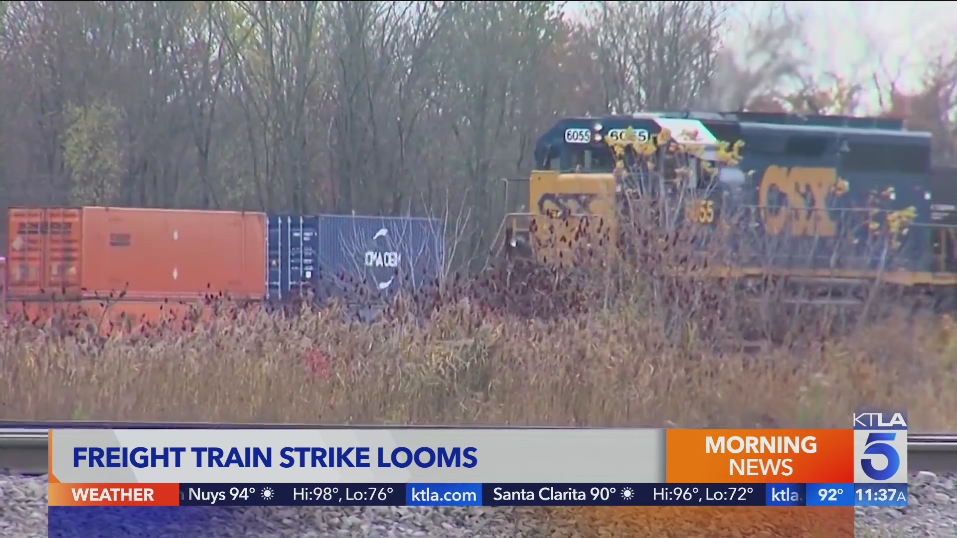 Freight train strike looms – KTLA