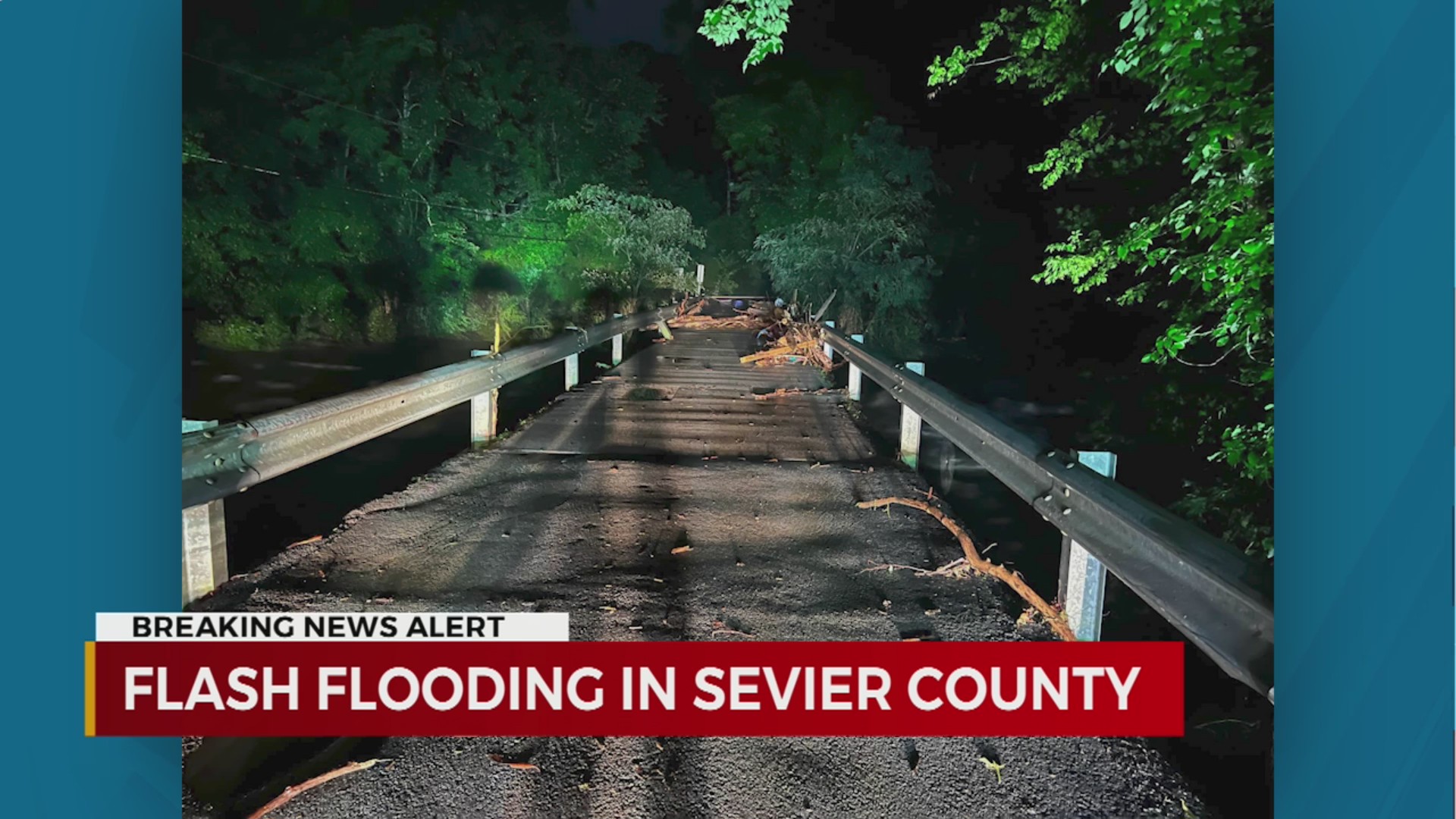 Flash flooding in Sevier County – WKRN News 2